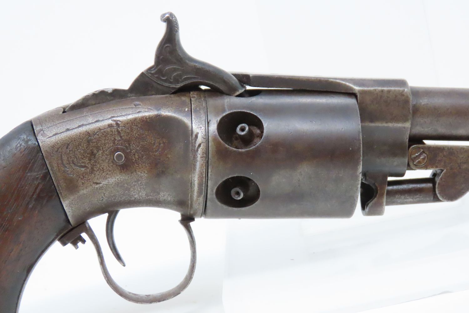 Engraved Springfield Arms Company Warner Patent Revolver 5.3.21 C&R ...