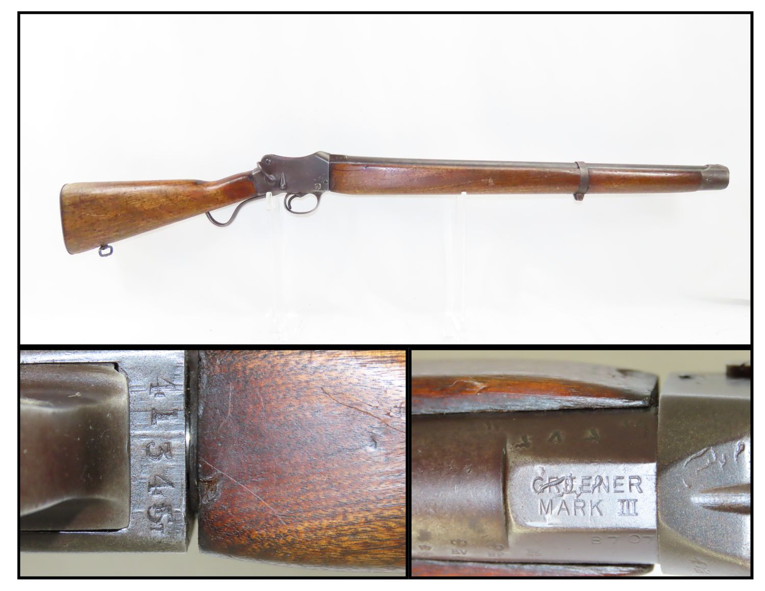 Greener EG M. III Special Martini POlice Shotgun 5.28.21 C&R Antique ...