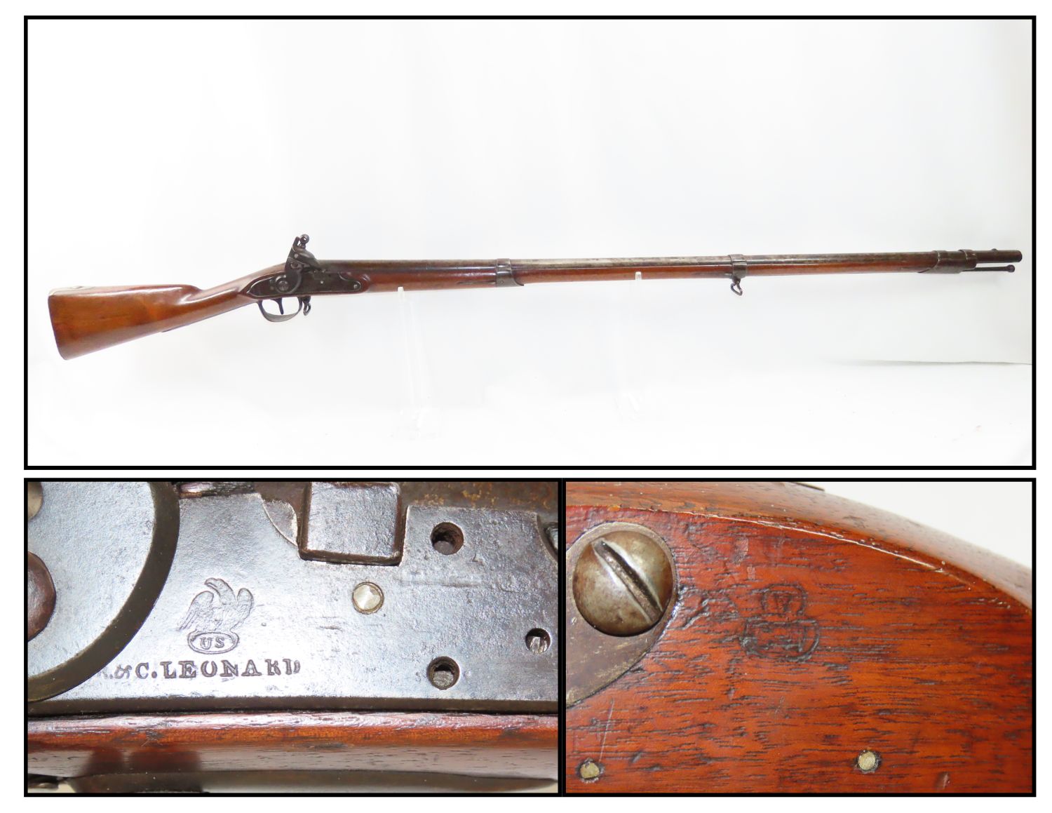 Pillock Conversion U.S. R&C Leonard Contract Model 1808 Musket 5.26.21 ...