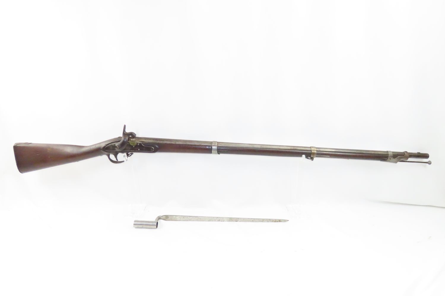 Springfield Model 1816 Conversion Musket with Bayonet 5.24.21 C&R ...