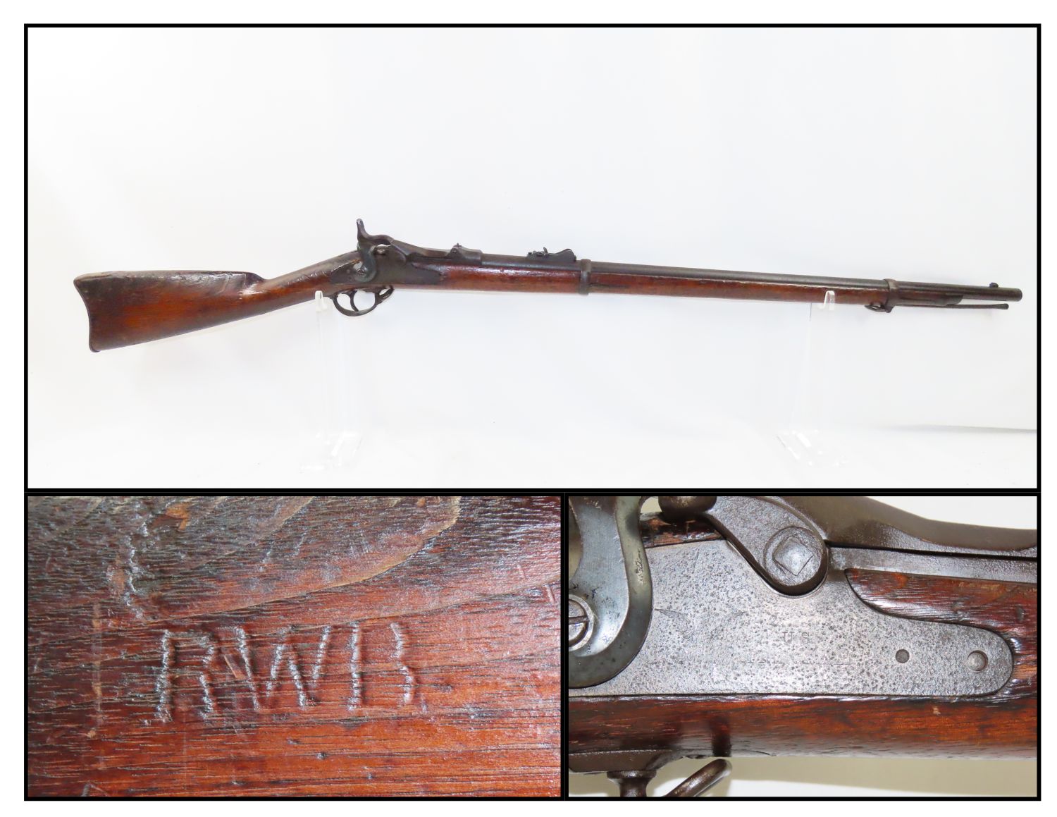 Springfield Model 1873 Trapdoor Cadet Style Rifle 4.27.21 C&R Antique ...