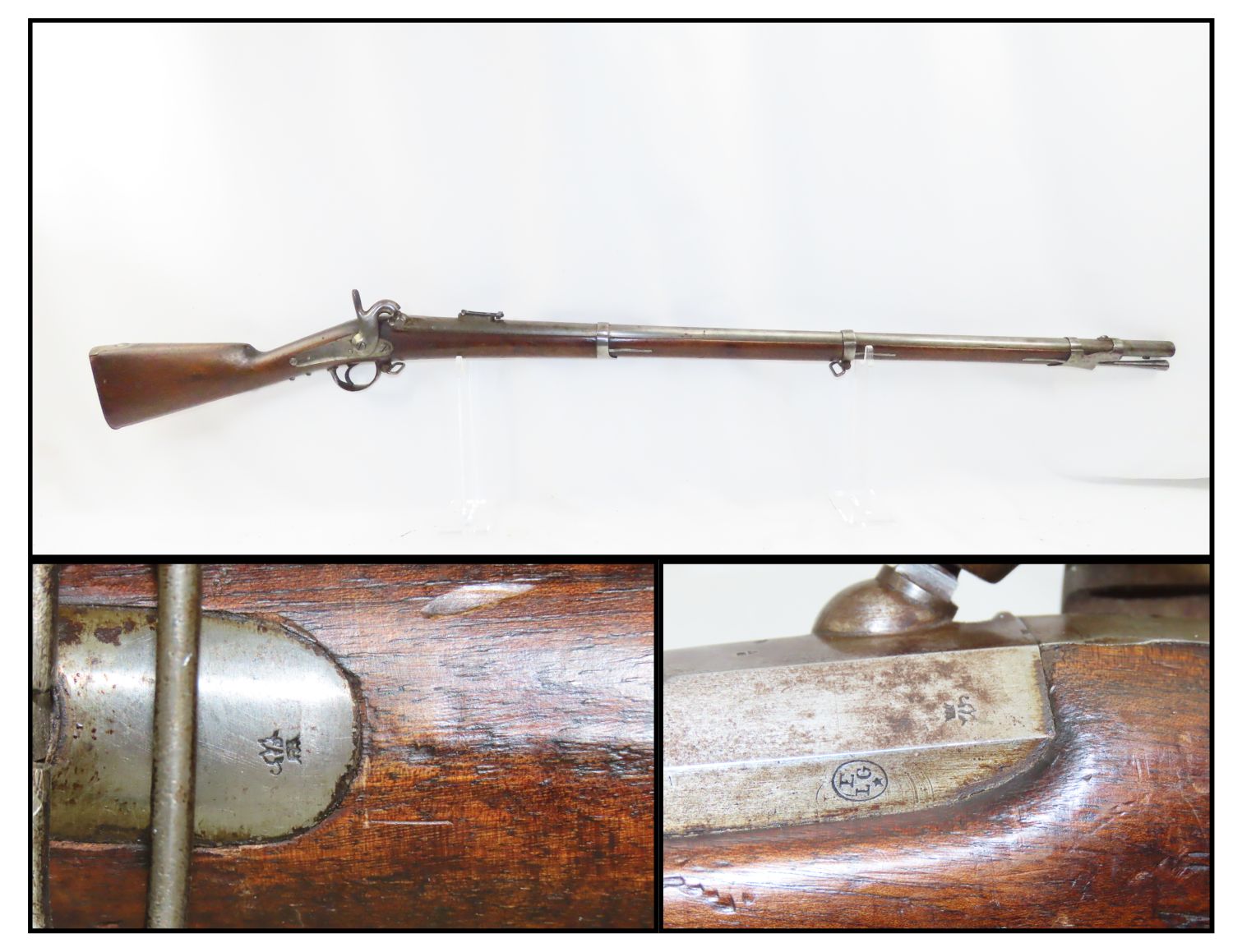 Belgian Model 1842 Rifle Musket 7.2.21 C&R Antique 001 | Ancestry Guns