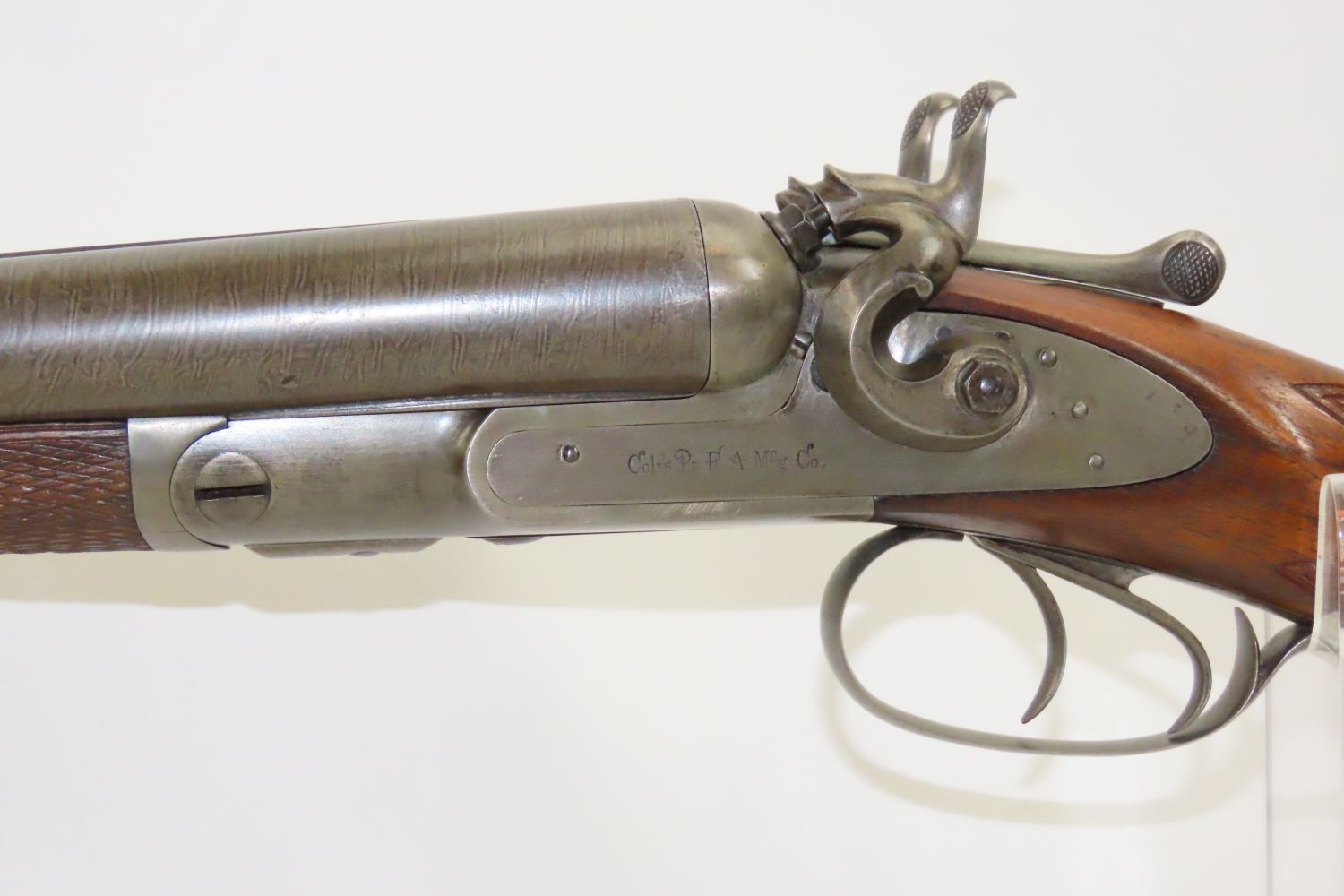 Colt Model 1878 Double Barrel Hammer Shotgun 6.08.21 C&R Antique 004 ...