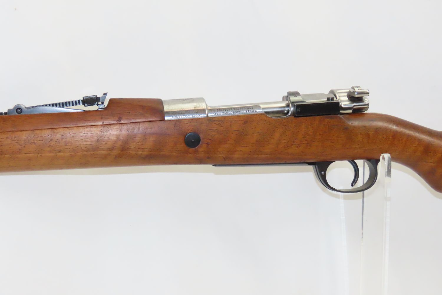 DWM Argentine Contract Model 1909 Mauser Rifle With Bayonet 7.2.21 C&R ...