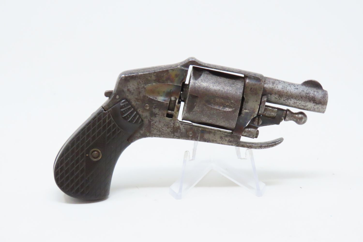 European Double Action Folding Trigger Revolver 6.28.21 C&R Antique 015 ...