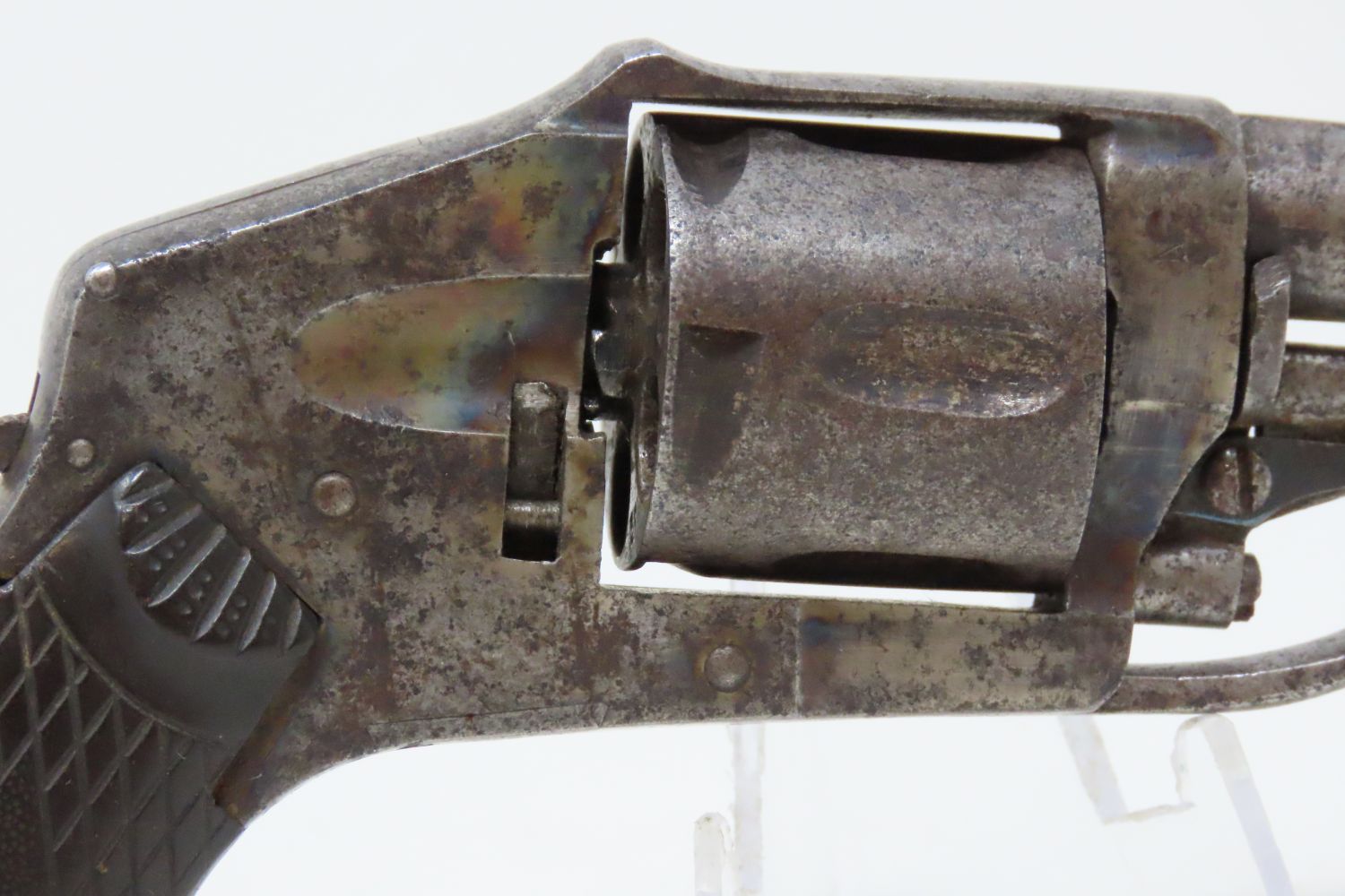 European Double Action Folding Trigger Revolver 6.28.21 C&R Antique 017 ...