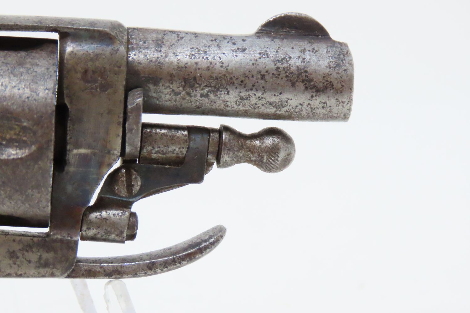 European Double Action Folding Trigger Revolver 6.28.21 C&R Antique 018 ...