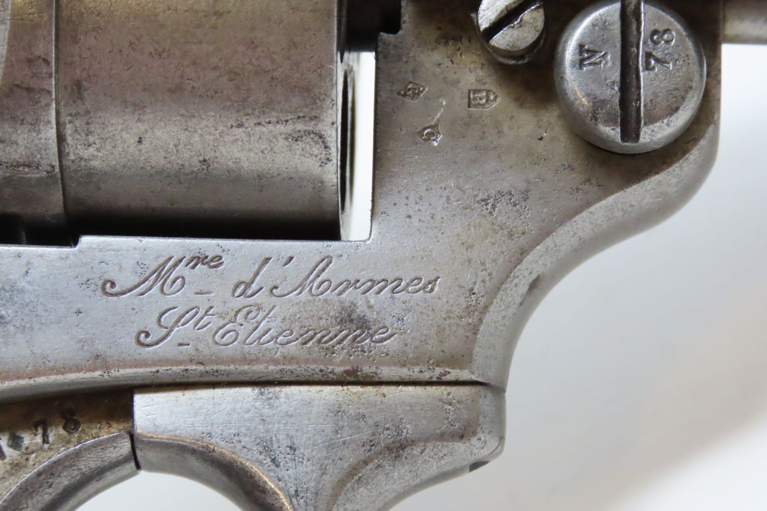 French St. Etienne Model 1873 Revolver 5.3.21 C&R Antique 020 ...