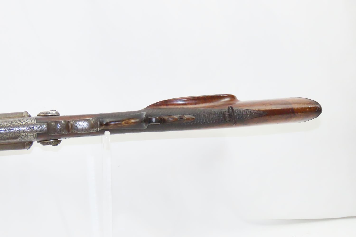 German Double Barrel Hammer Shotgun 6.08.21 C&R Antique 003 | Ancestry Guns
