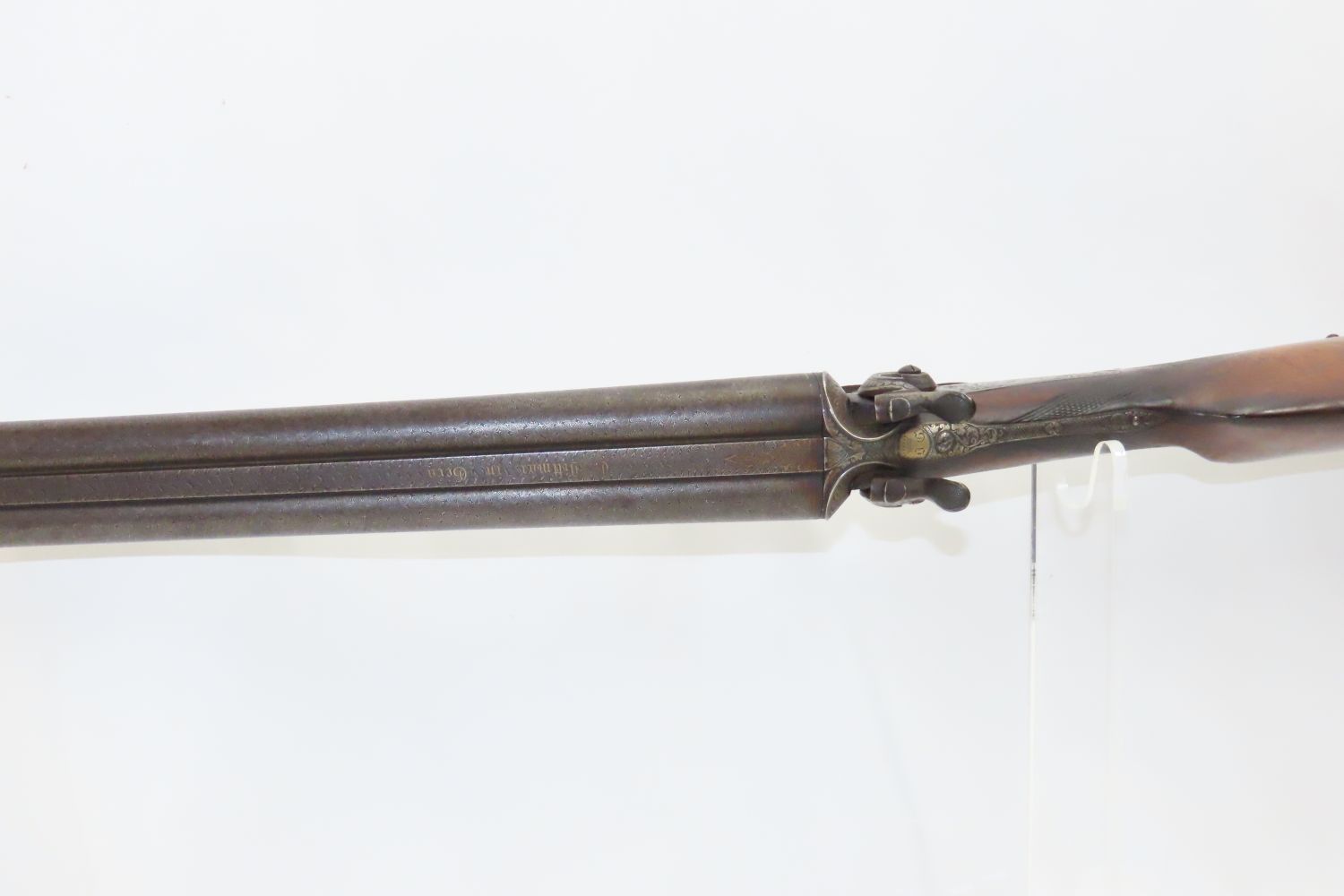 German Double Barrel Hammer Shotgun 6.08.21 C&R Antique 008 | Ancestry Guns