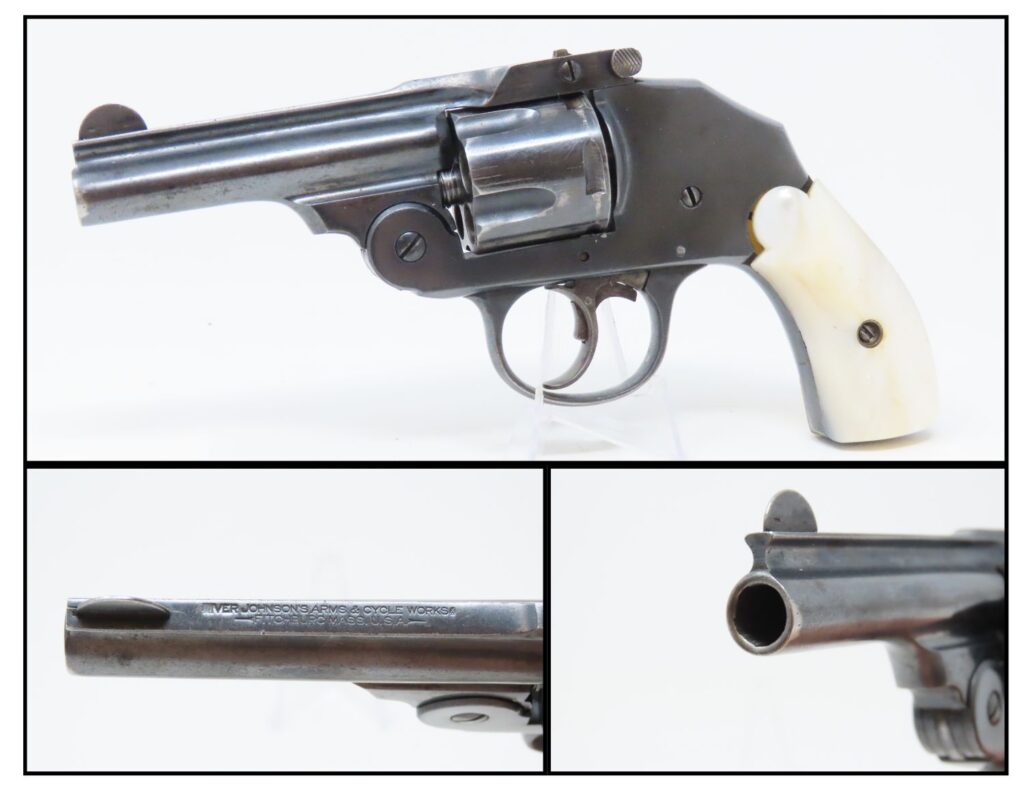 Iver Johnson Safety Hammerless Automatic Double Acction Revolver with ...