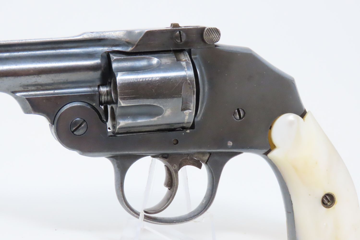 Iver Johnson Safety Hammerless Automatic Double Acction Revolver with ...