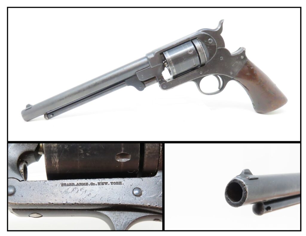 Starr Arms Co. Model 1863 Single Action Cartridge Conversion Revolver 5 ...