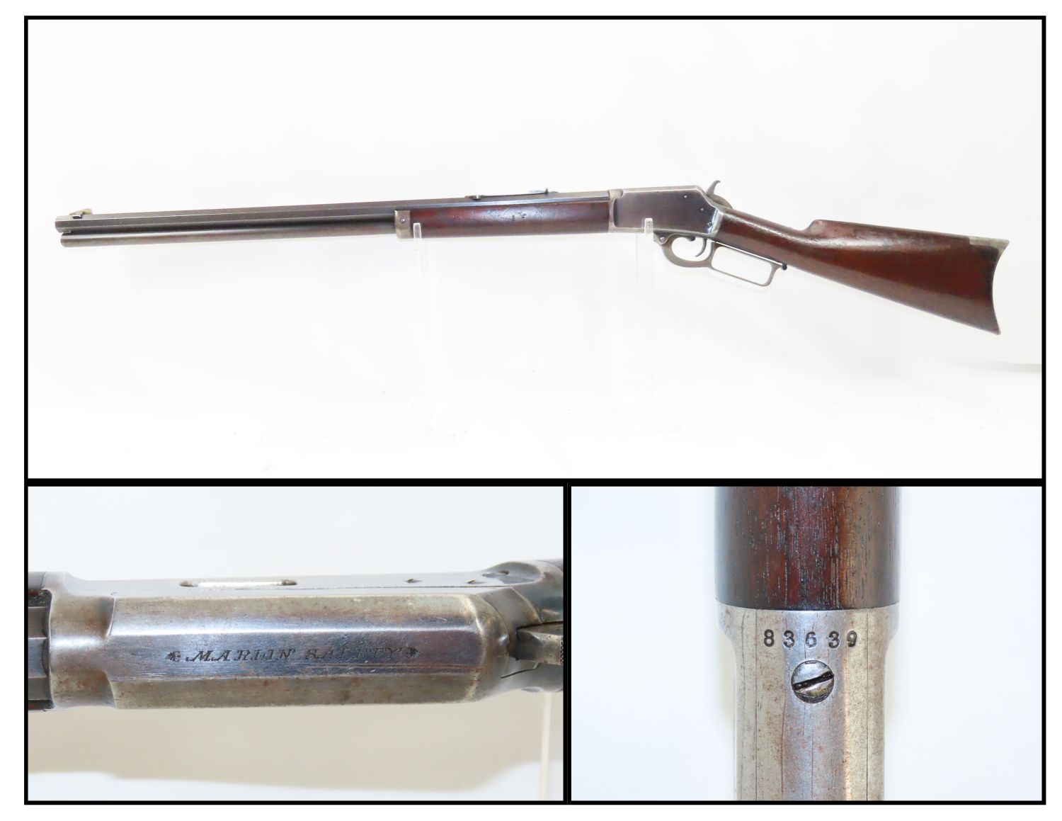 Marlin Model 1889 Rifle 6.03.21 C&R Antique 001 | Ancestry Guns