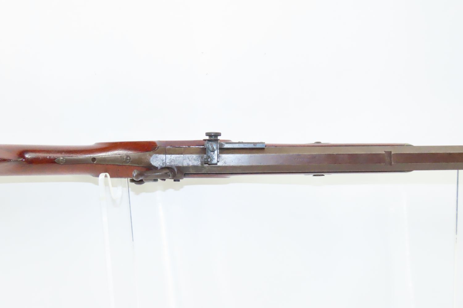 P. Powell Half Stock Target Rifle 6.03.21 C&R Antique 010 | Ancestry Guns