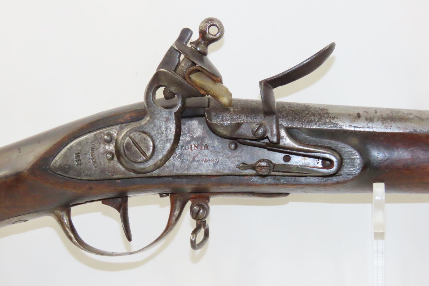 Short Virginia Manufactory Second Model Flintlock Musket 6.03.21 C&R ...