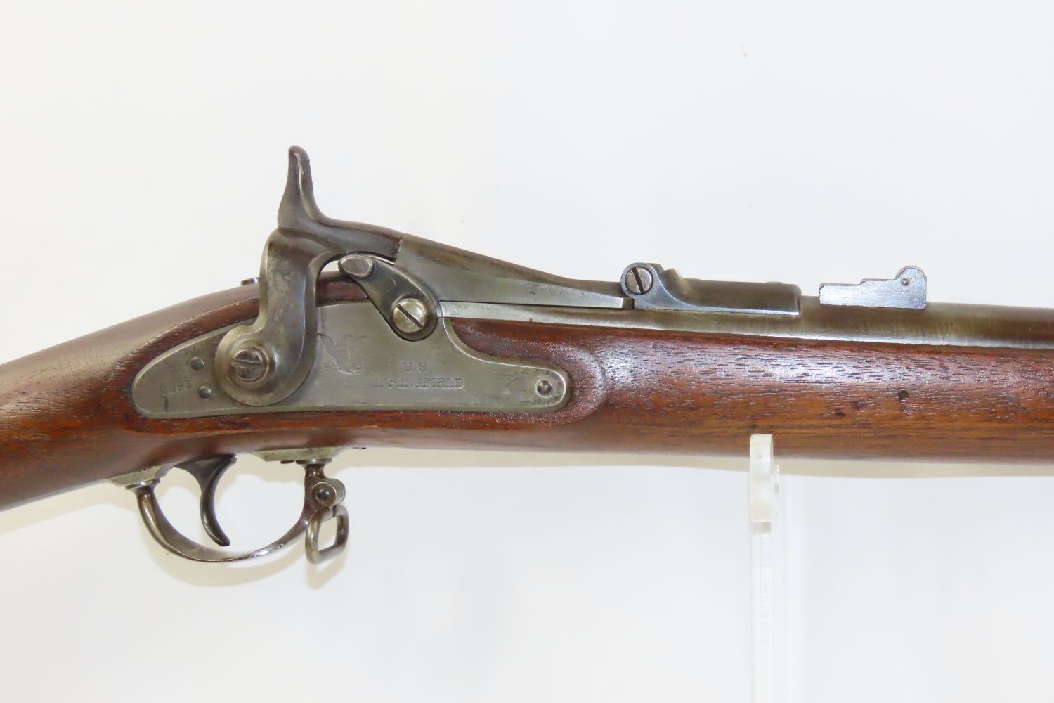 Springfield Model 1866 Second Allin Conversion Trapdoor Rifle 6.03.21 C ...
