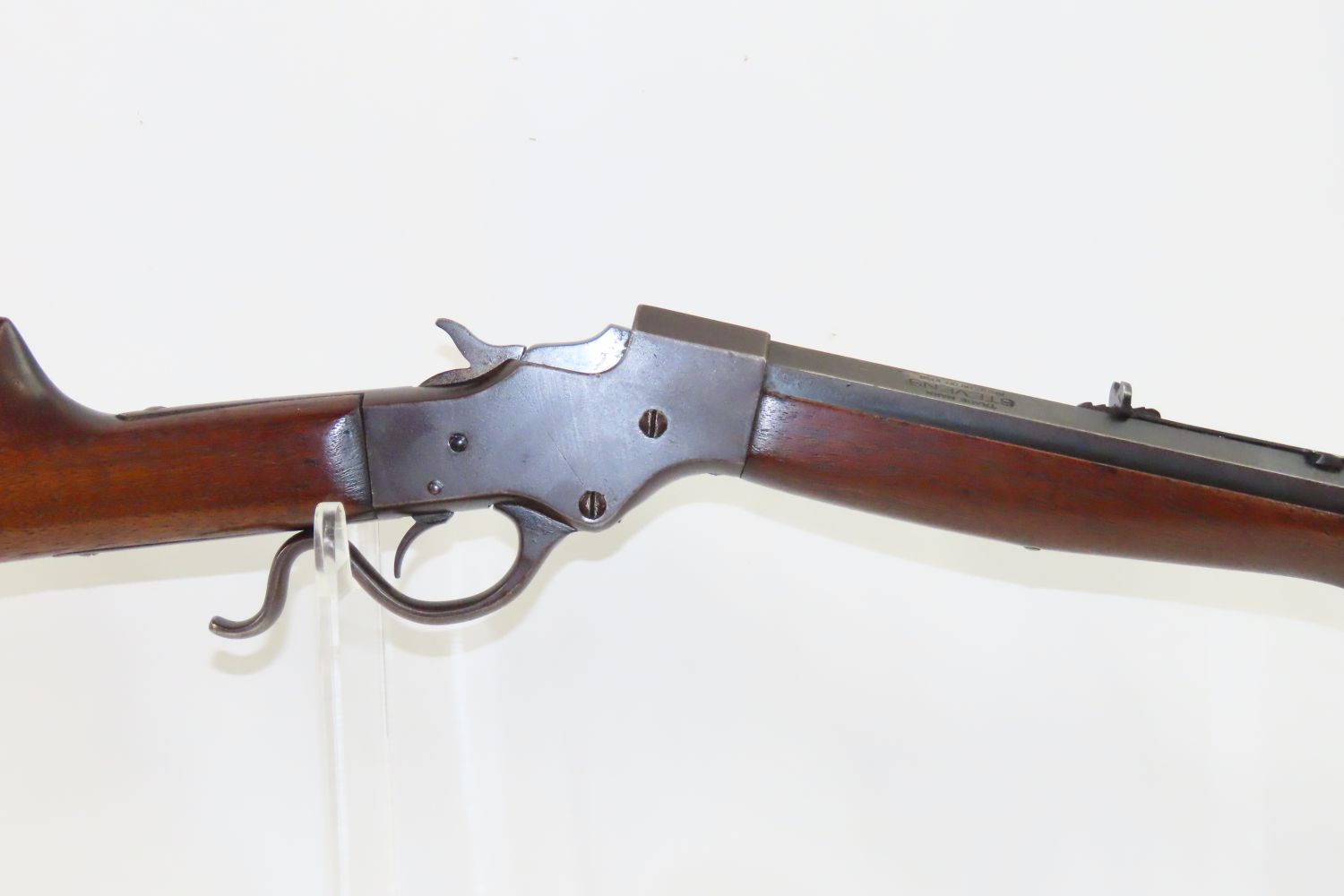 Stevens No. 44 Falling Block Rifle 8.12.21 C&R Antique 017 | Ancestry Guns