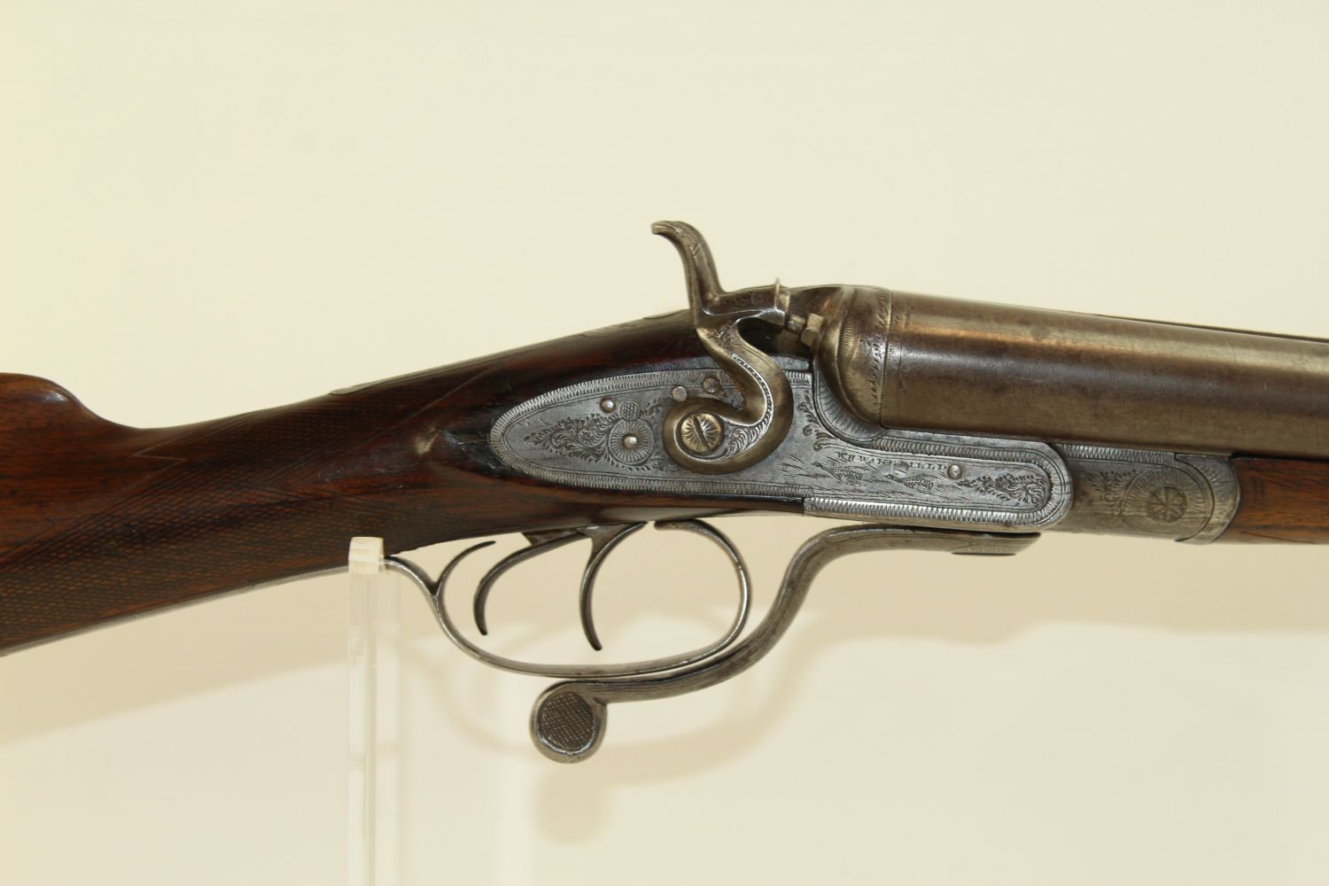 English W.H. Wakefield Double Barrel Shotgun 1.2 C&R Antique021 ...