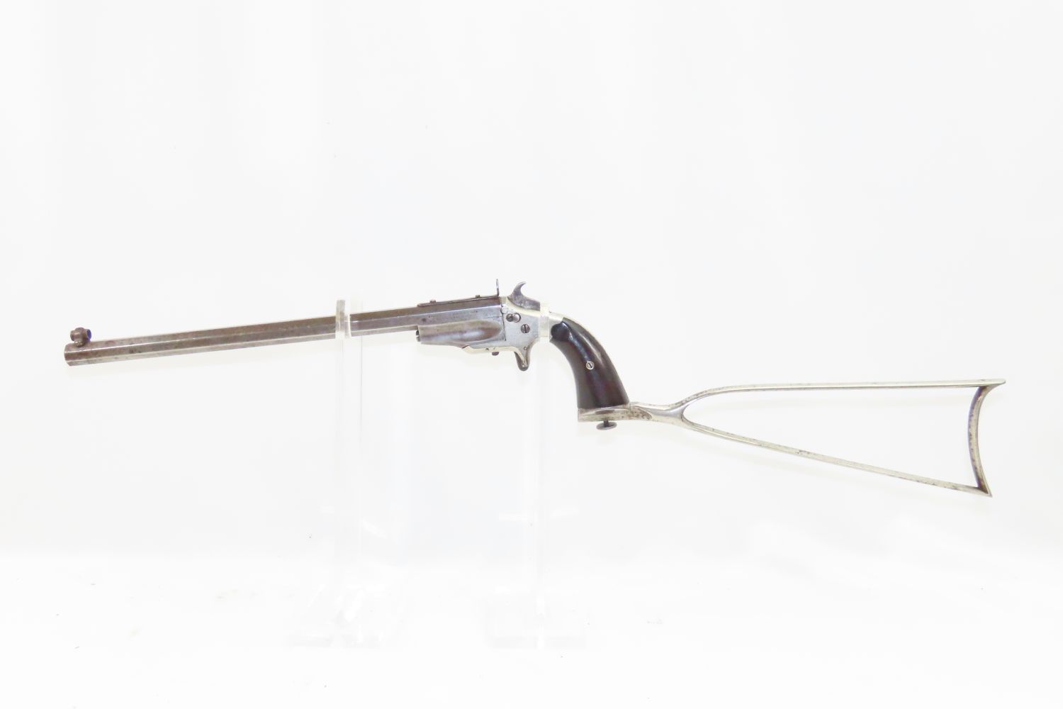 Frank Wesson Model 1870 Pocket Rifle with Matching Shoulder Stock 6.09. ...