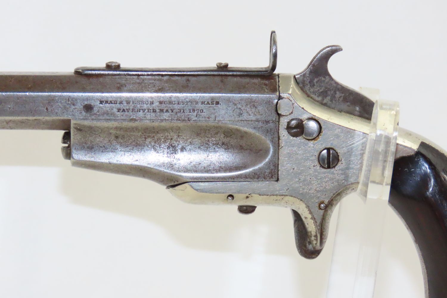 Frank Wesson Model 1870 Pocket Rifle with Matching Shoulder Stock 6.09. ...