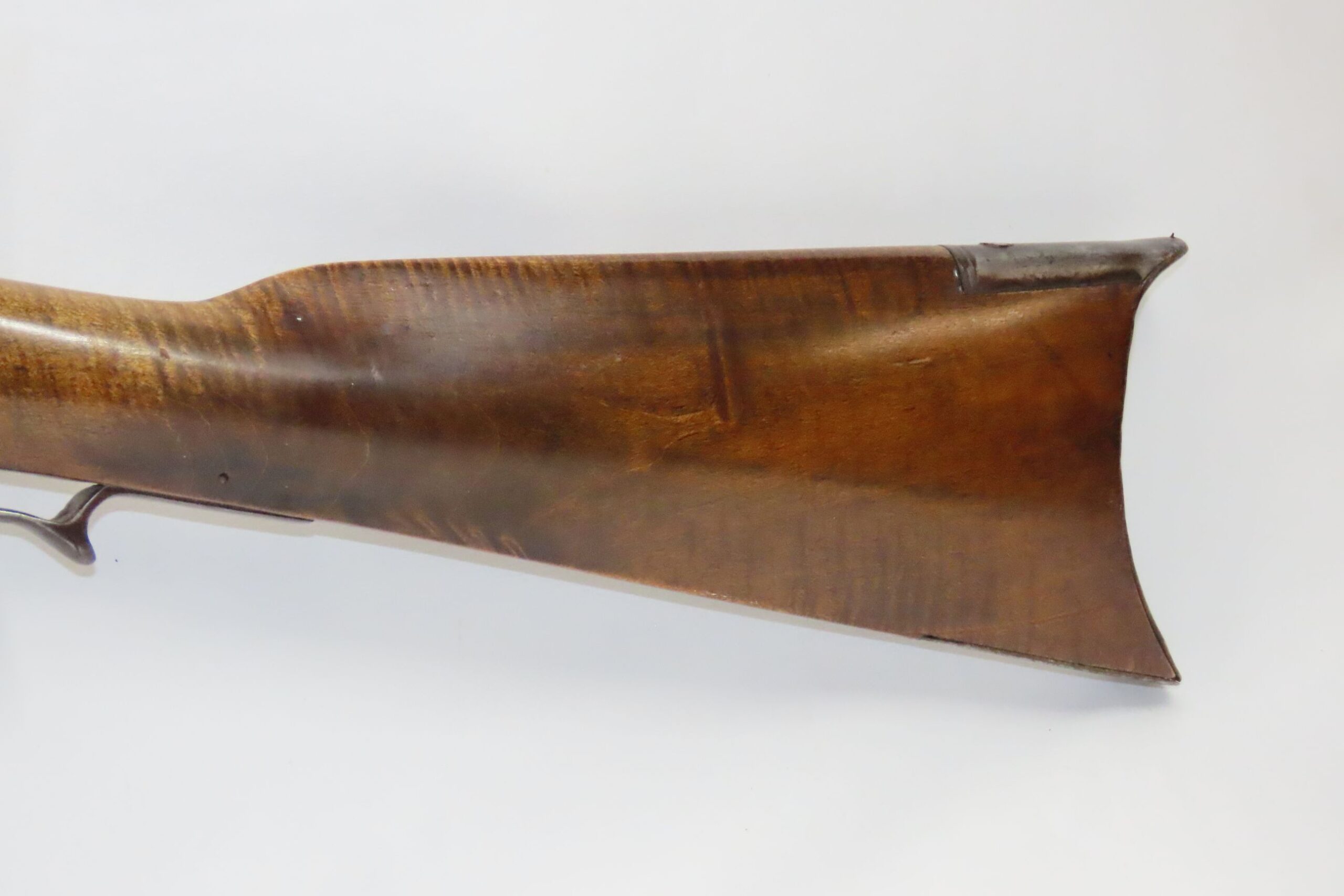 Left Handed Flintlock Rifle with Parisian Lock 9.22.21 C&RAntique003 ...