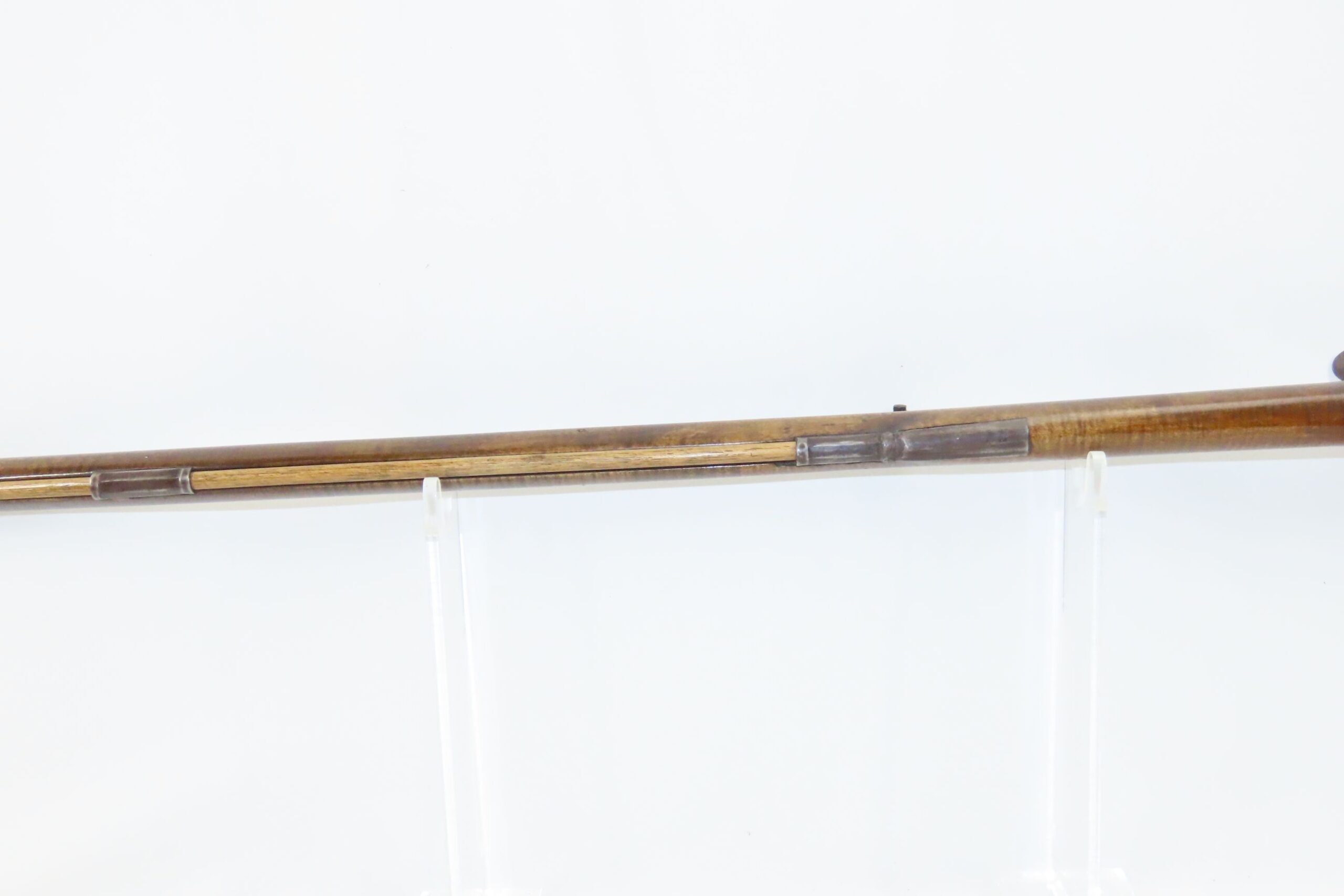 Left Handed Flintlock Rifle with Parisian Lock 9.22.21 C&RAntique008 ...