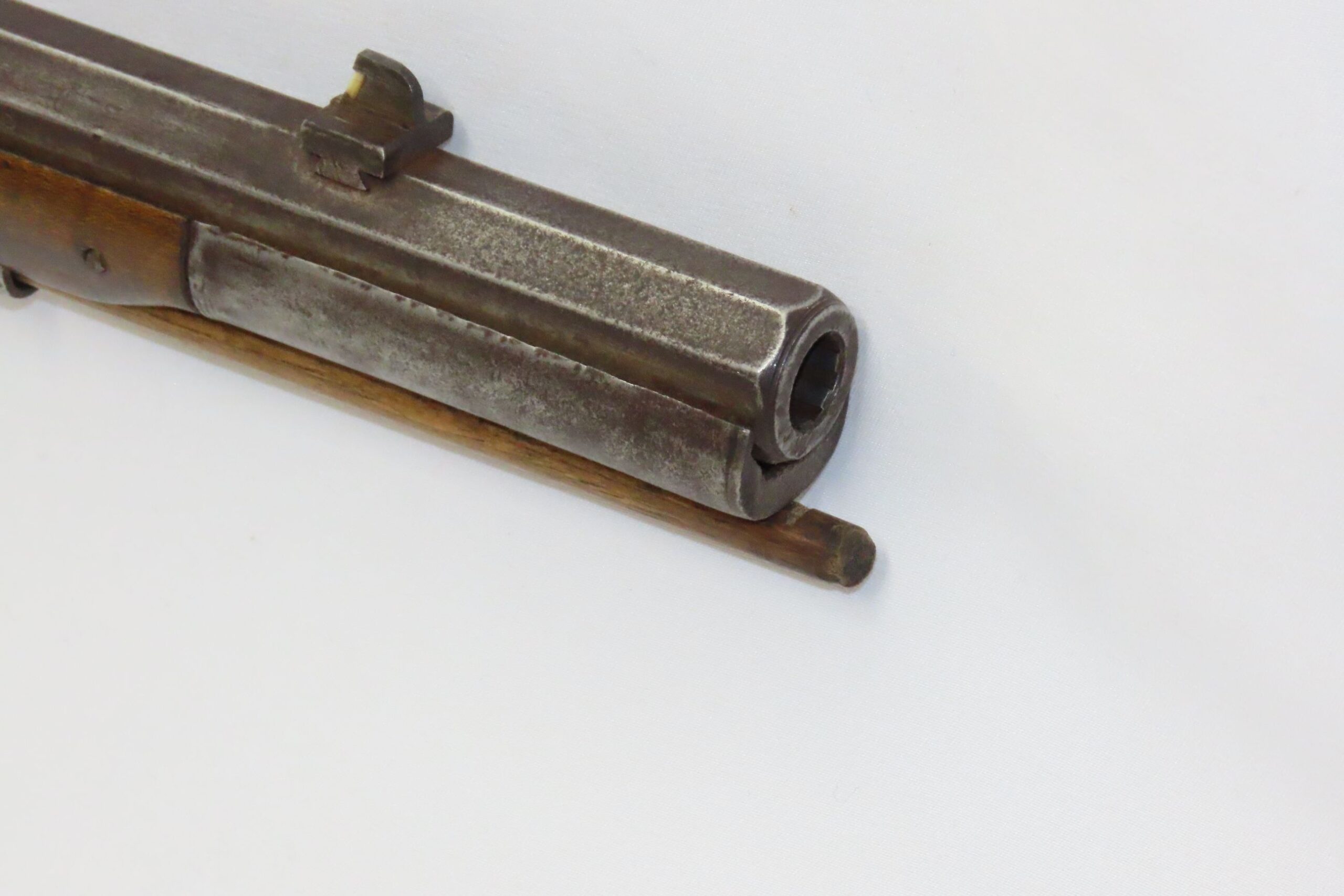 Left Handed Flintlock Rifle with Parisian Lock 9.22.21 C&RAntique019 ...