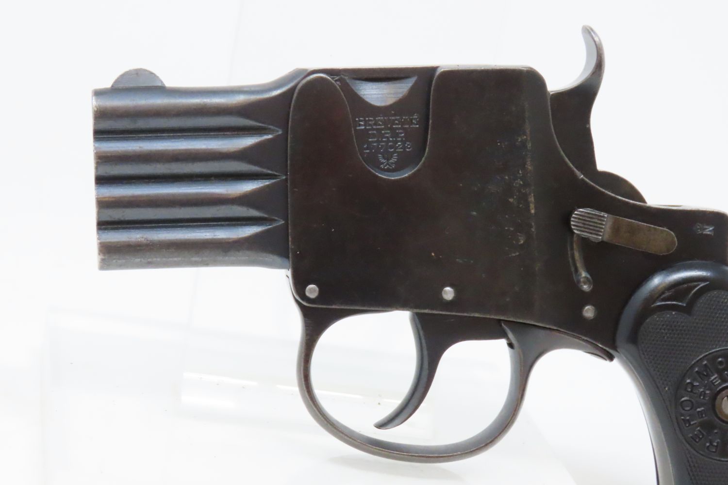 Reform Brevette Four Barrel Vertical Pistol 8.3.21 C&R Antique 004 ...