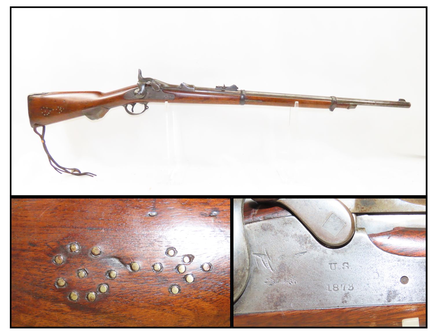 Springfield Model 1879 Trapdoor Sporting Rifle 6.03.21 C&R Antique 001 ...