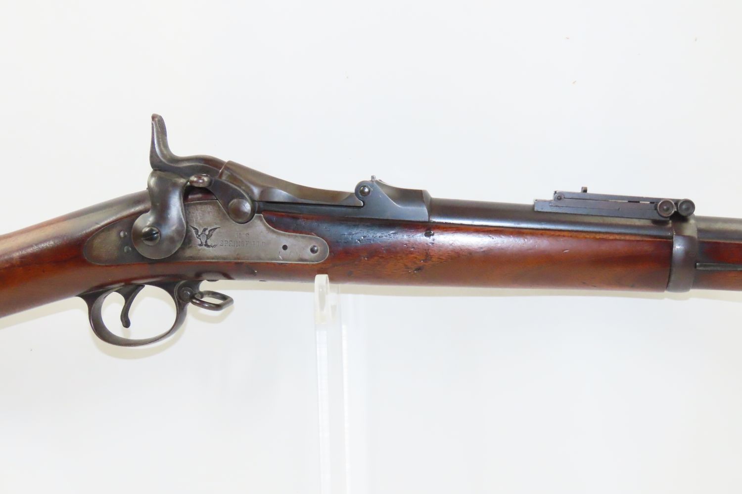Springfield Model 1888 Rifle with Rod Bayonet 6.04.21 C&R Antique 004 ...