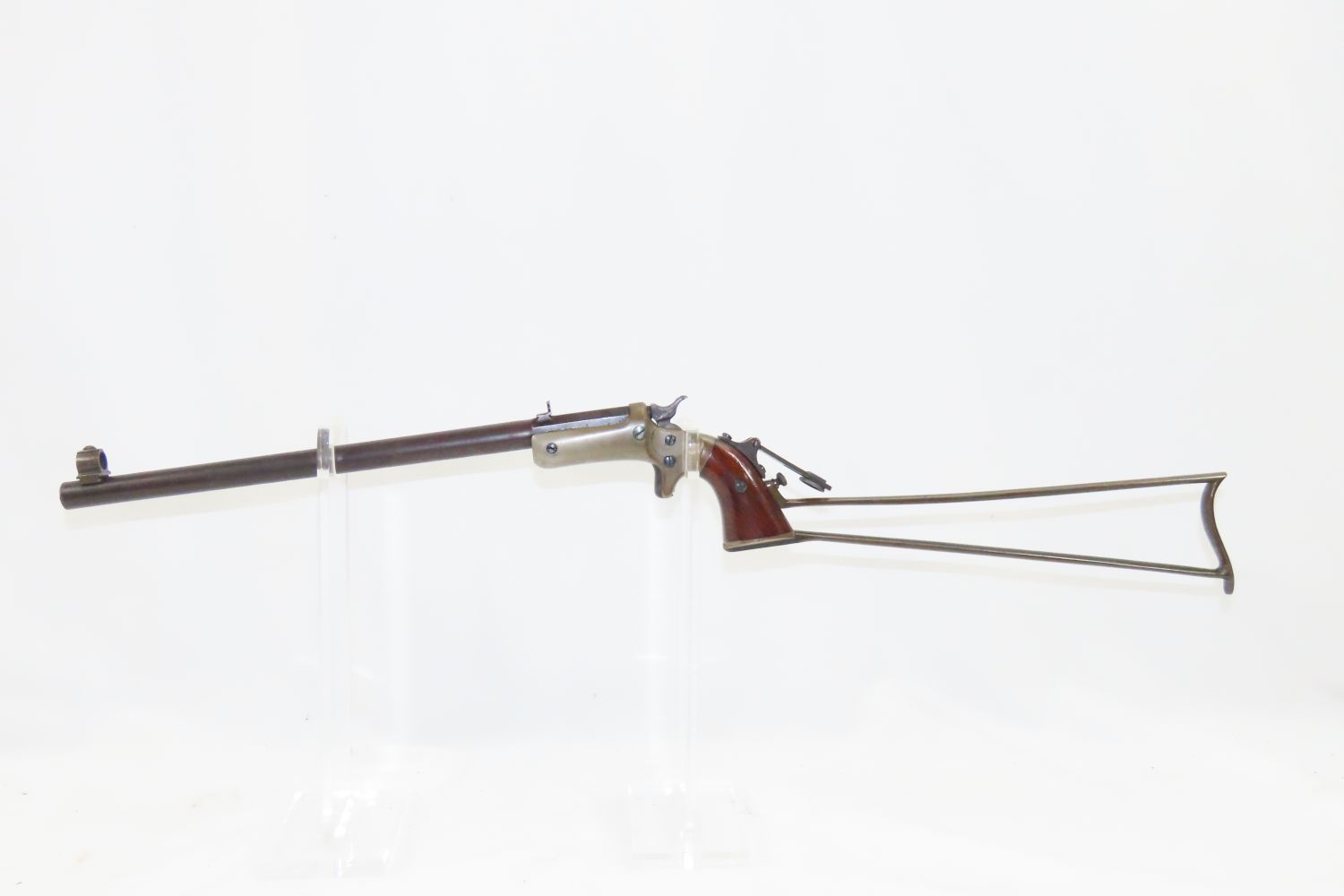 Stevens Vernier New Model Pocket Rifle with Shoulder Stock 6.09.21 C&R ...