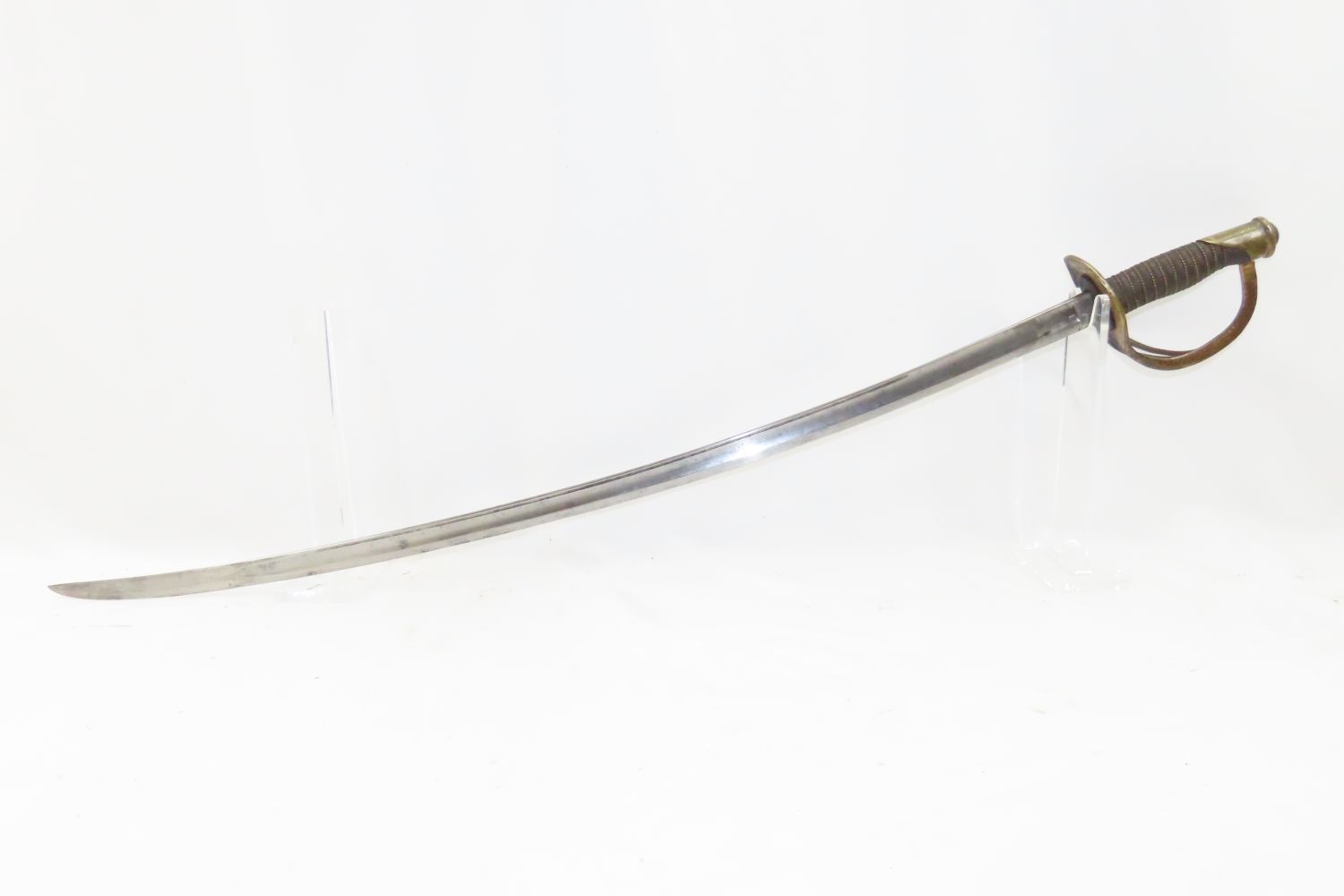 U.S. Emerson & Silver Model 1860 Cavalry saber with scabbard 7.2.21 C&R ...