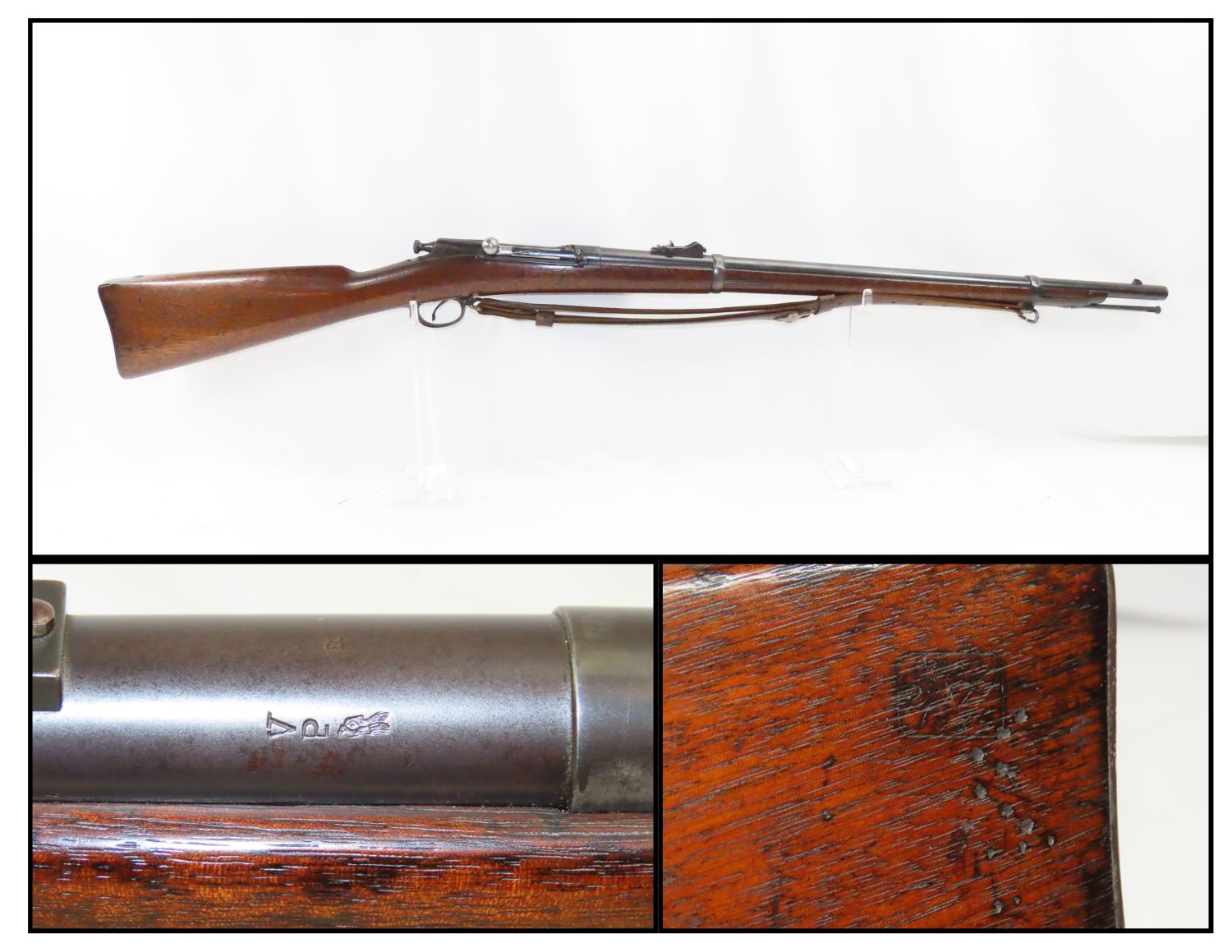 U.S. Springfield Model 1882 Chaffee Reese Bolt Action Magazine Rifle 7. ...