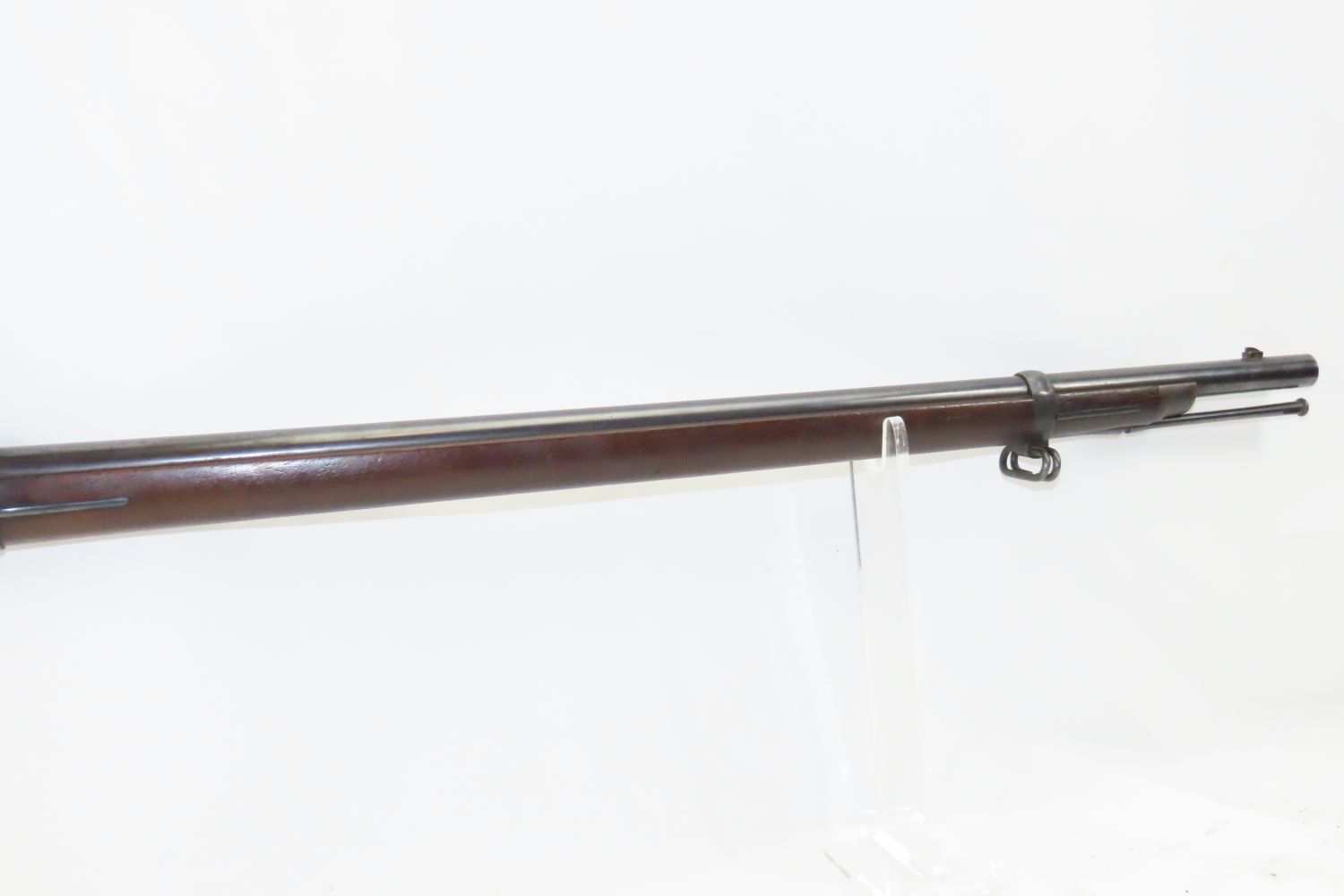 U.S. Springfield Trapdoor Rifle with Bayonet and Cartridge Box 7.8.21 C ...