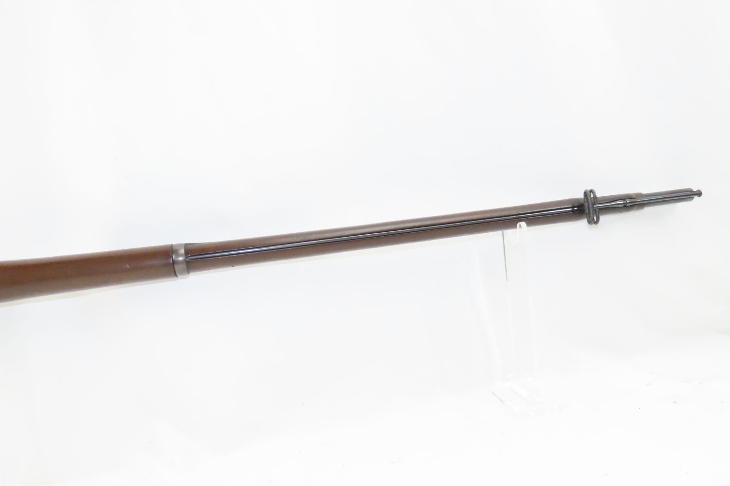 U.S. Springfield Trapdoor Rifle with Bayonet and Cartridge Box 7.8.21 C ...