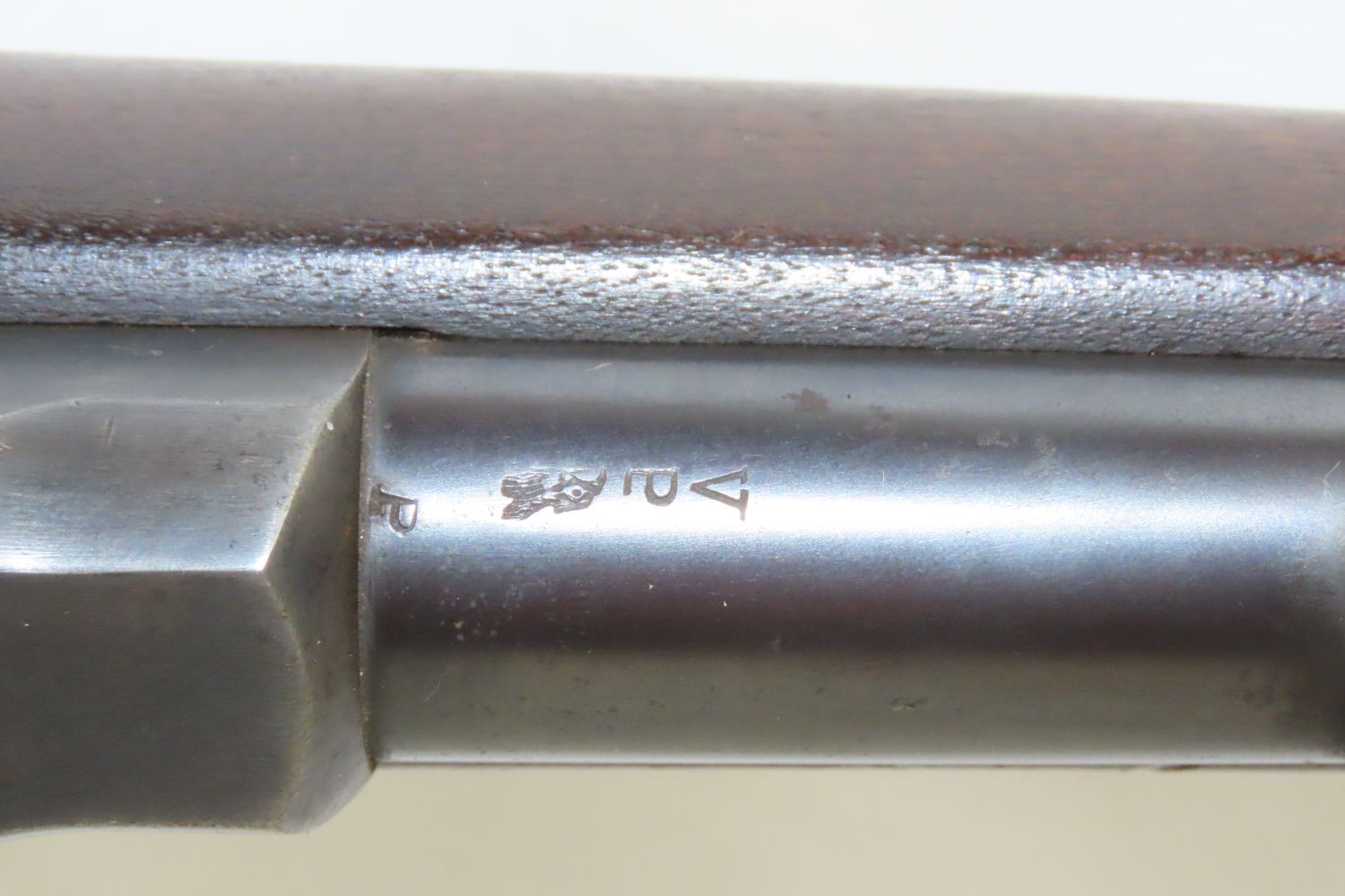 U.S. Springfield Trapdoor Rifle with Bayonet and Cartridge Box 7.8.21 C ...