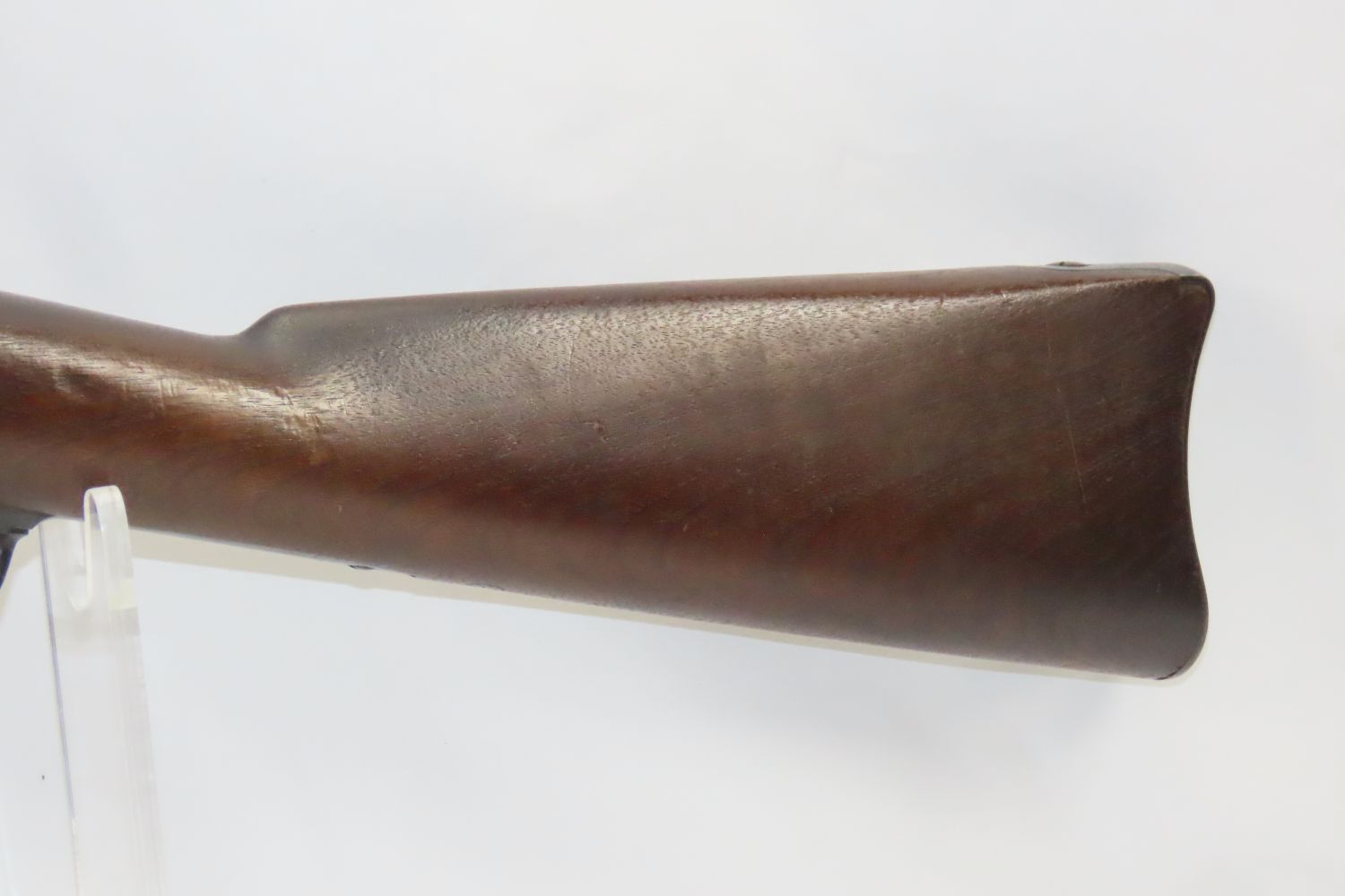 U.S. Springfield Trapdoor Rifle with Bayonet and Cartridge Box 7.8.21 C ...