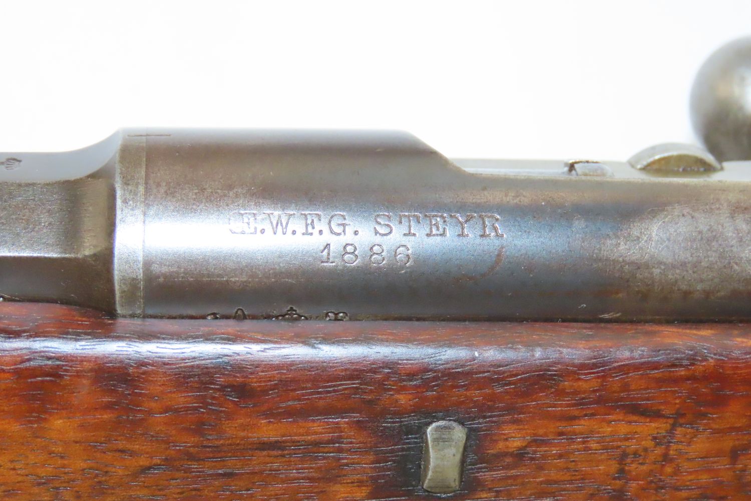 Austrian Steyr Model 1886 Kropatschek Rifle 7.22.21 C&R Antique 018 ...