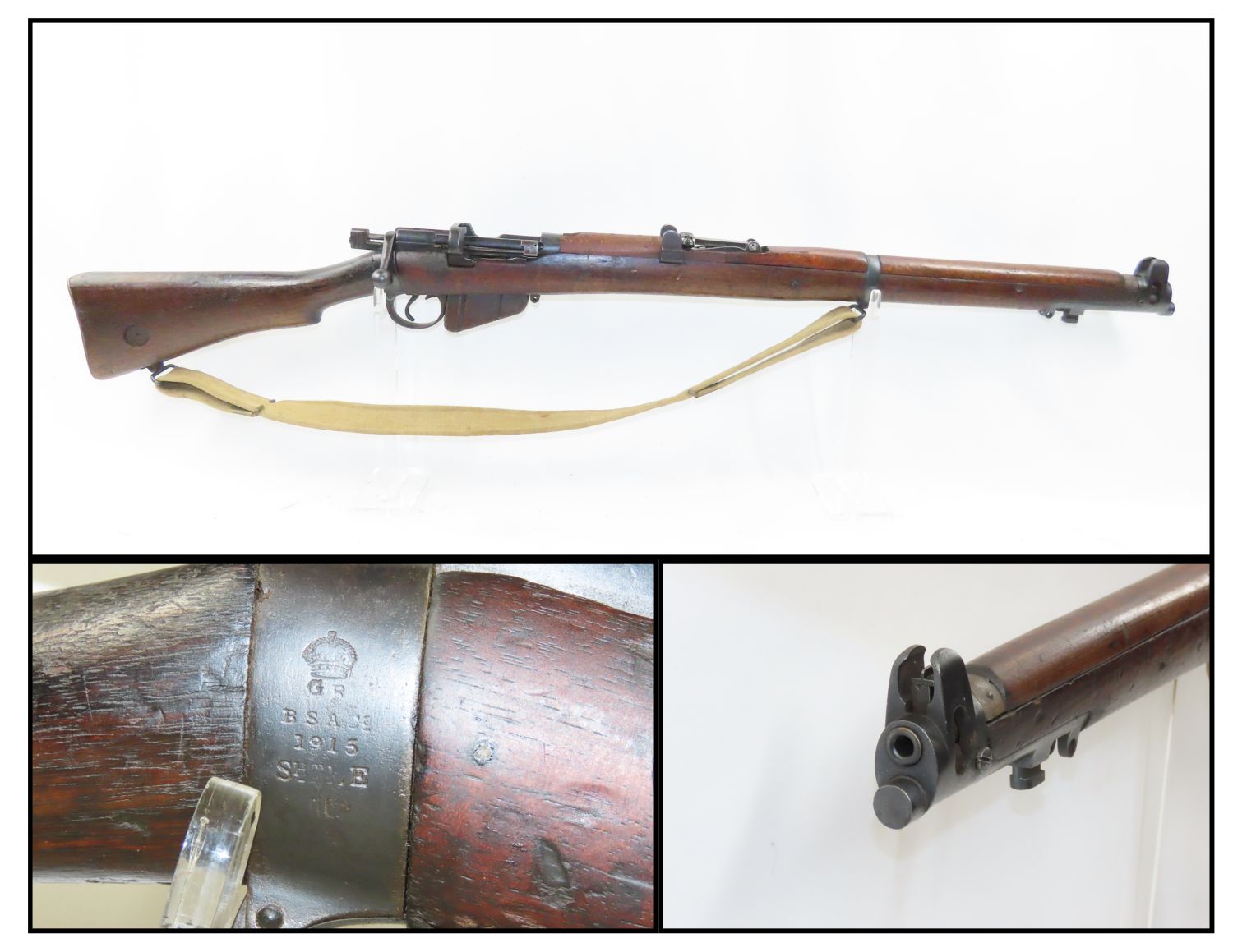 BSA No. 1 Mk III Rifle 8.9.21 C&R Antique 001 | Ancestry Guns