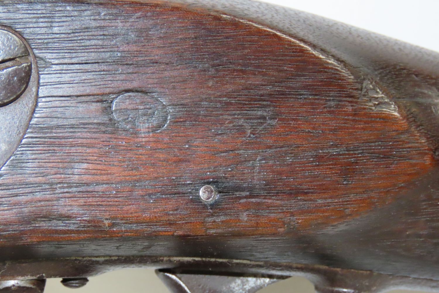 Belgian Percussion Conversion U.S. Springfield MOdel 1816 Musket 7.27. ...