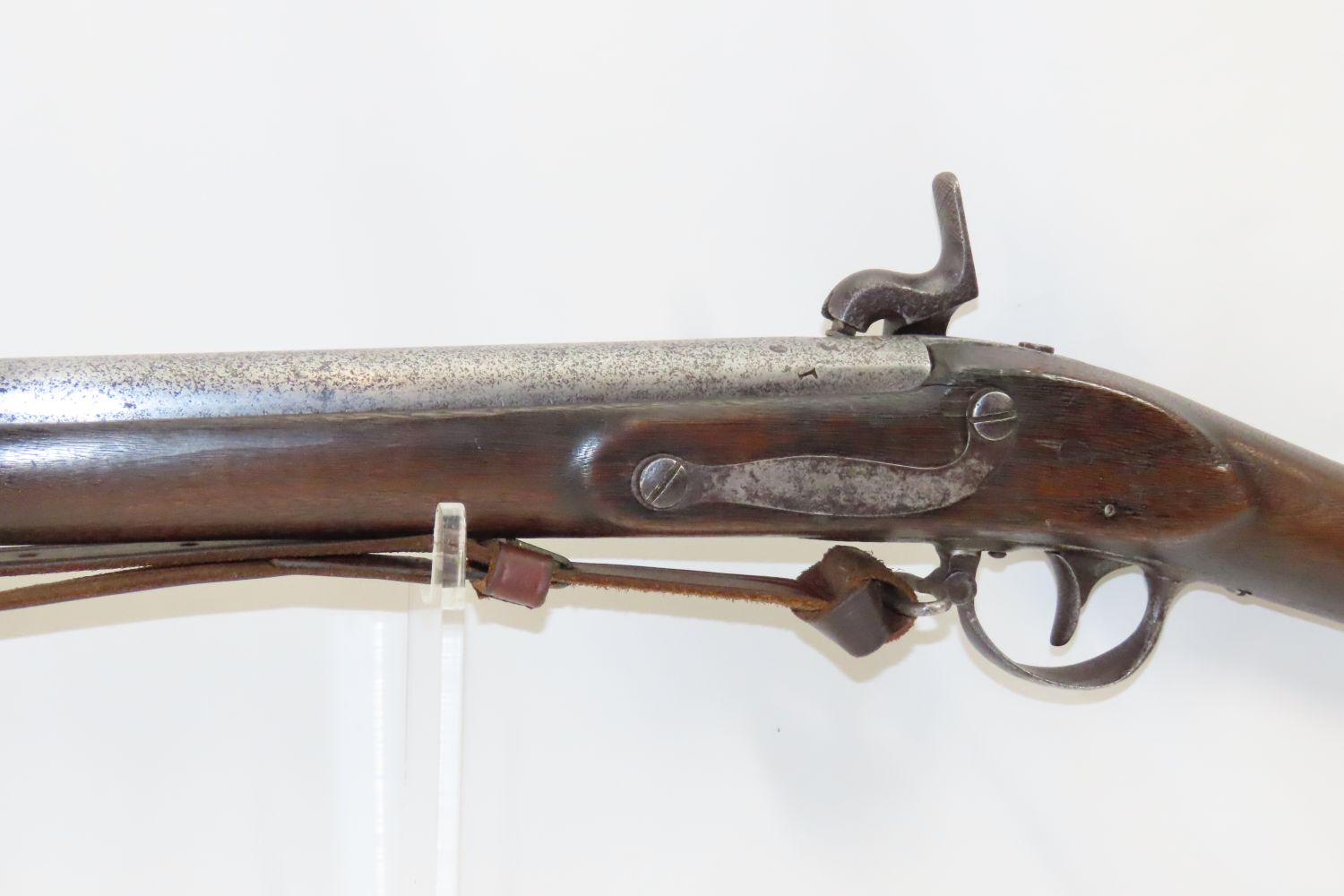 Belgian Percussion Conversion U.S. Springfield MOdel 1816 Musket 7.27. ...