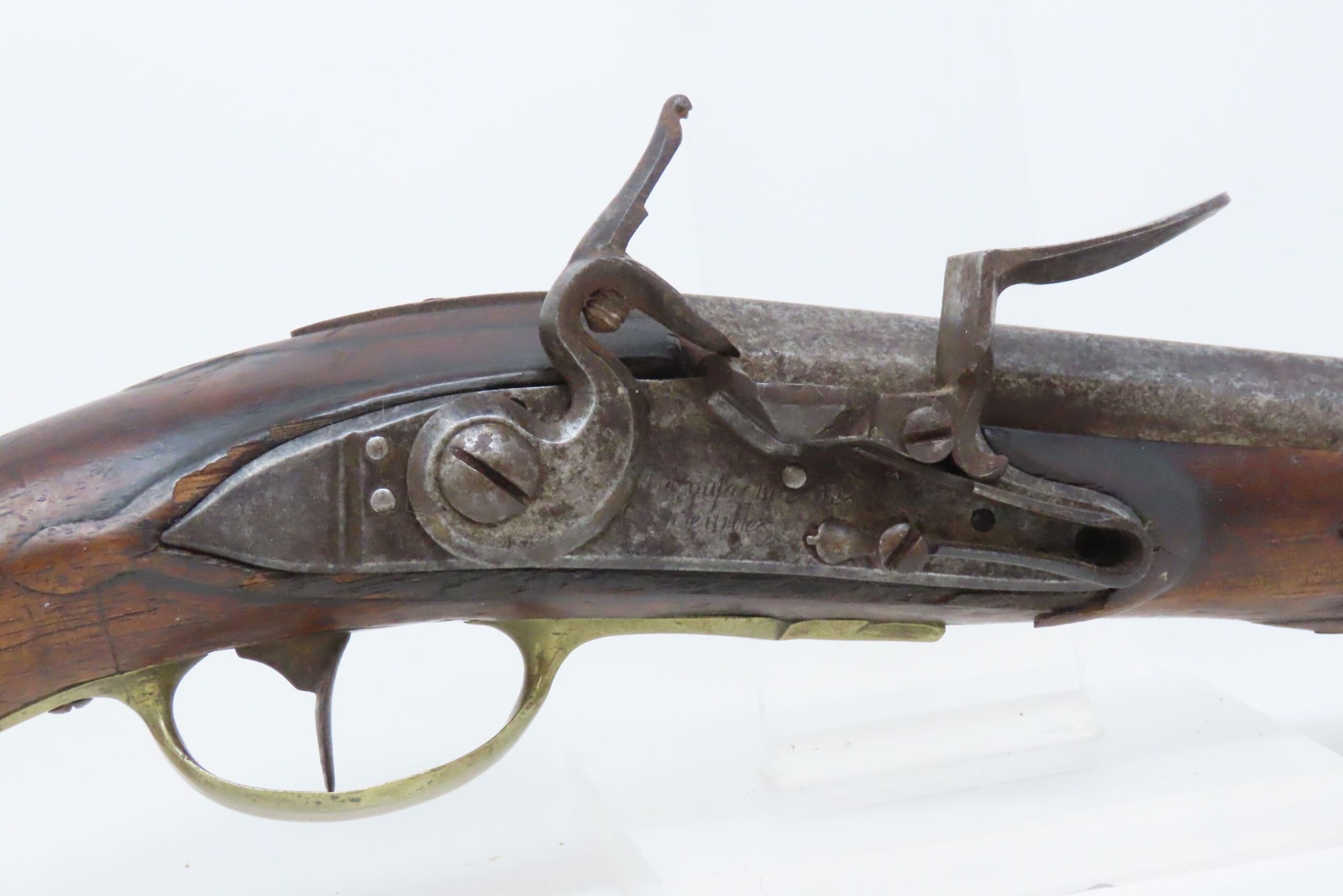 Colonial Era French Charleville Flintlock Pistol 8.25.21 C&RAntique004 ...