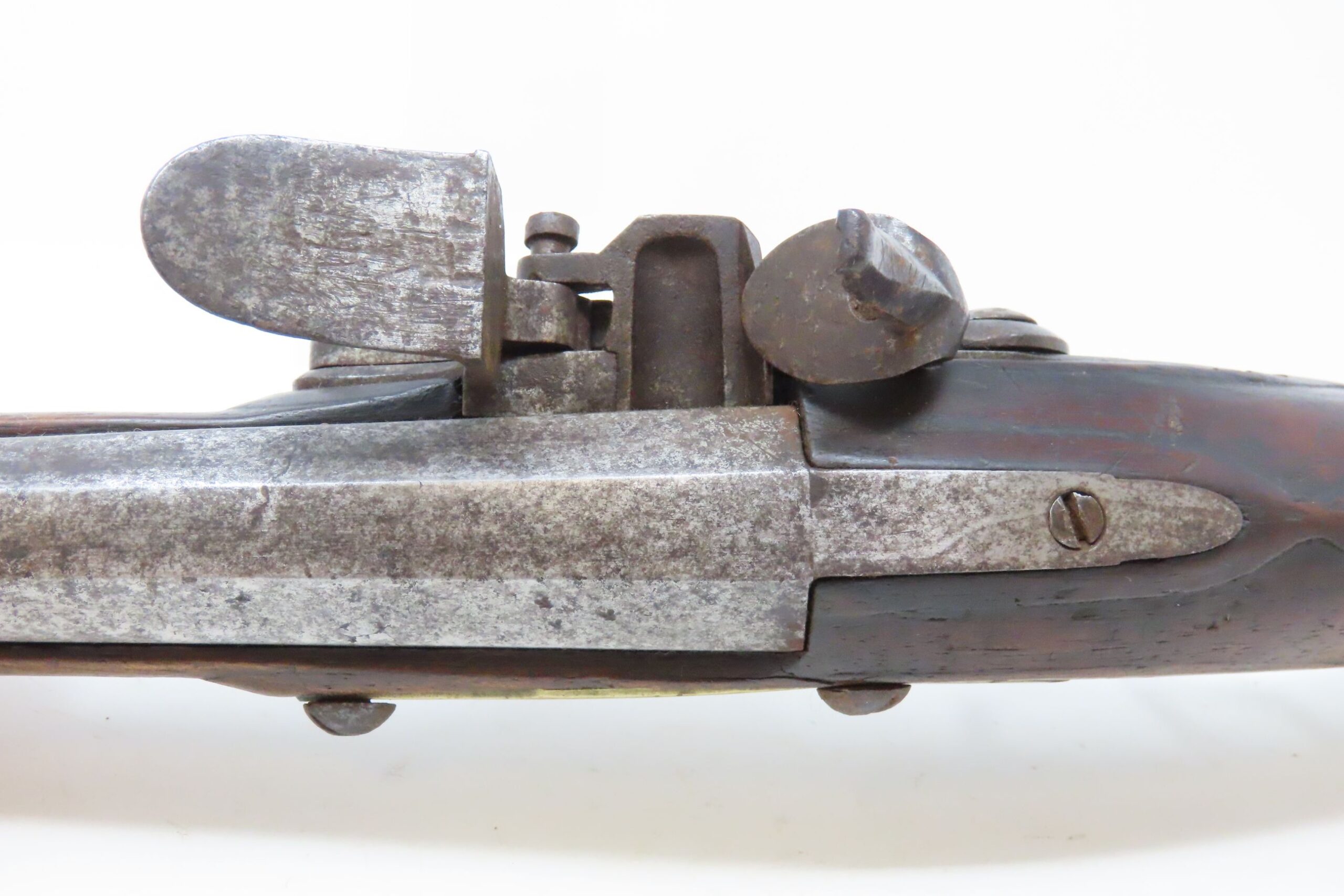 Colonial Era French Charleville Flintlock Pistol 8.25.21 C&RAntique009 ...