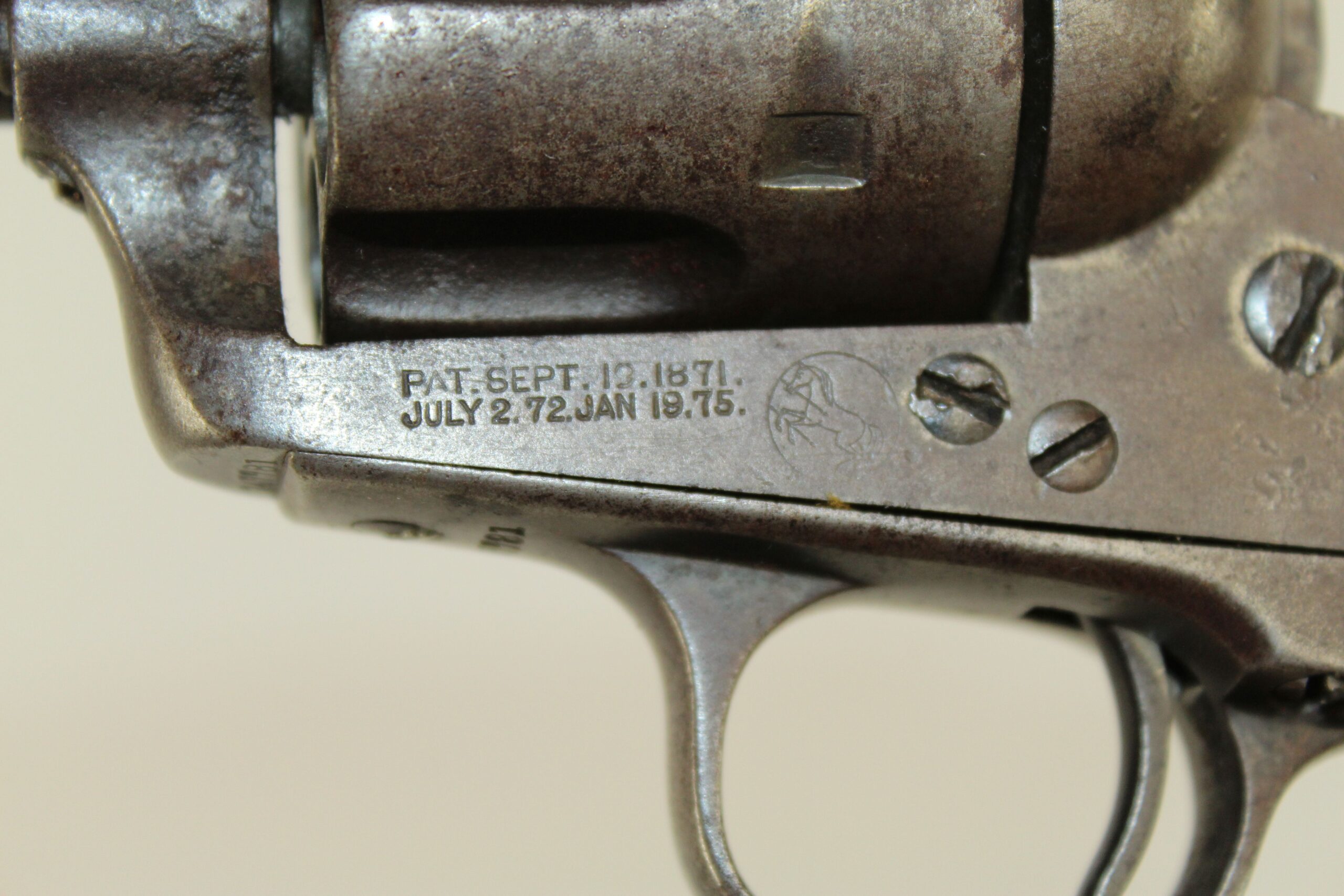 Colt SAA Single Action Army Revolver Antique Firearm 009 | Ancestry Guns