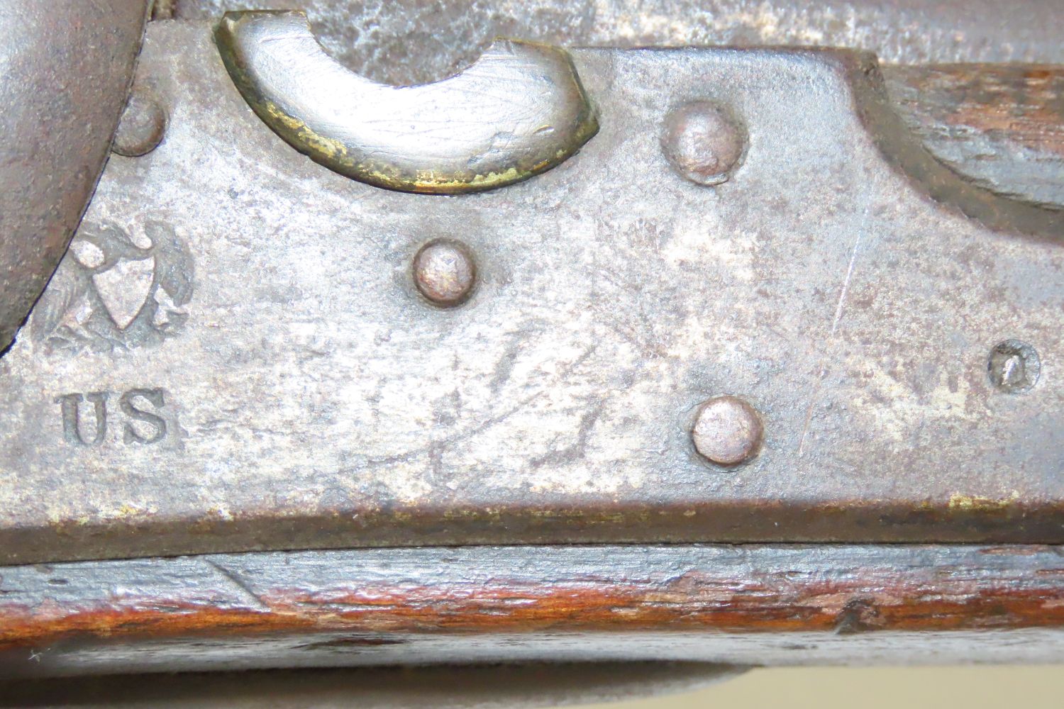 Converted U.S. Springfield Model 1816 Musket 8.16.21 C&R Antique 008 ...