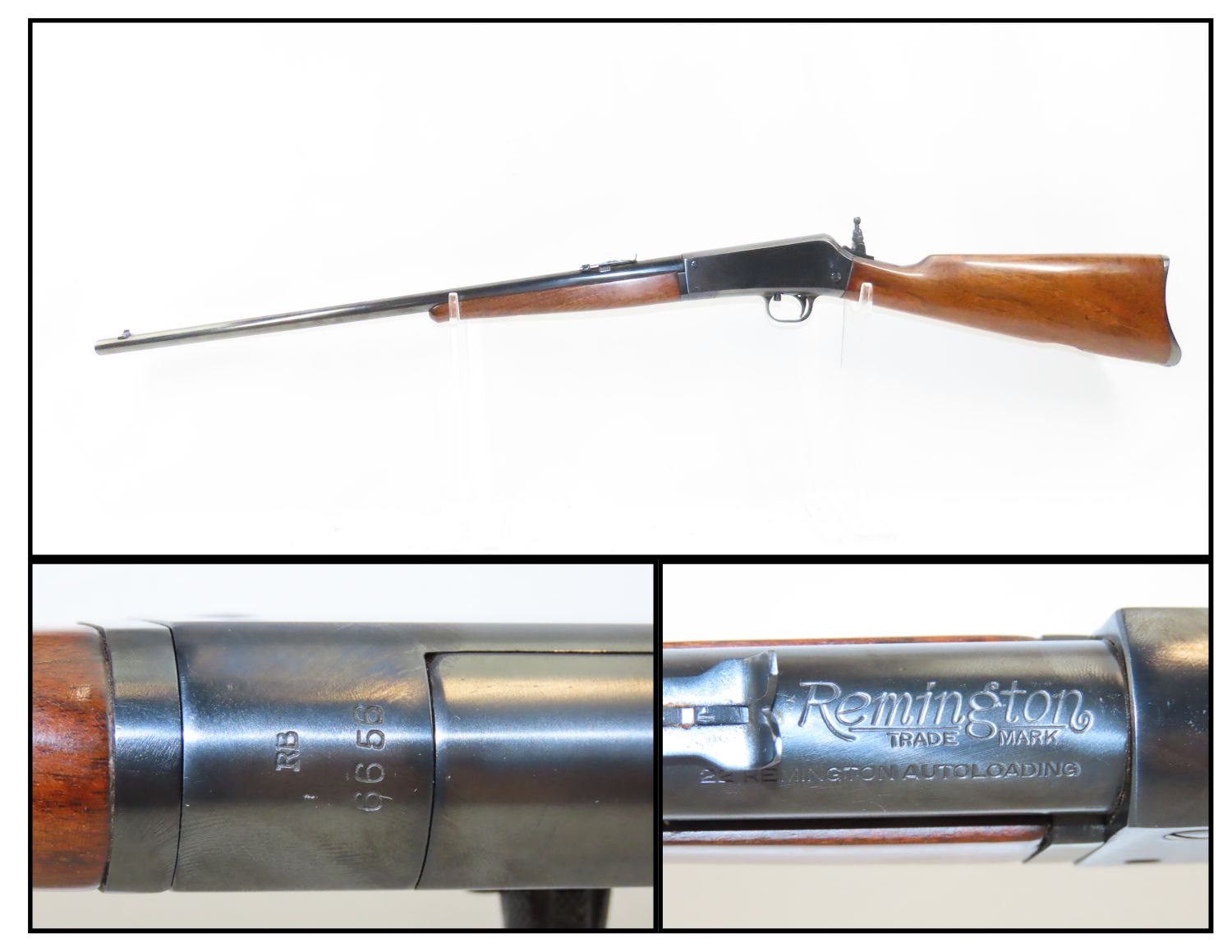 Remington Model 16 Semi Automatic Rifle 8.10.21 C&R Antique 001 ...