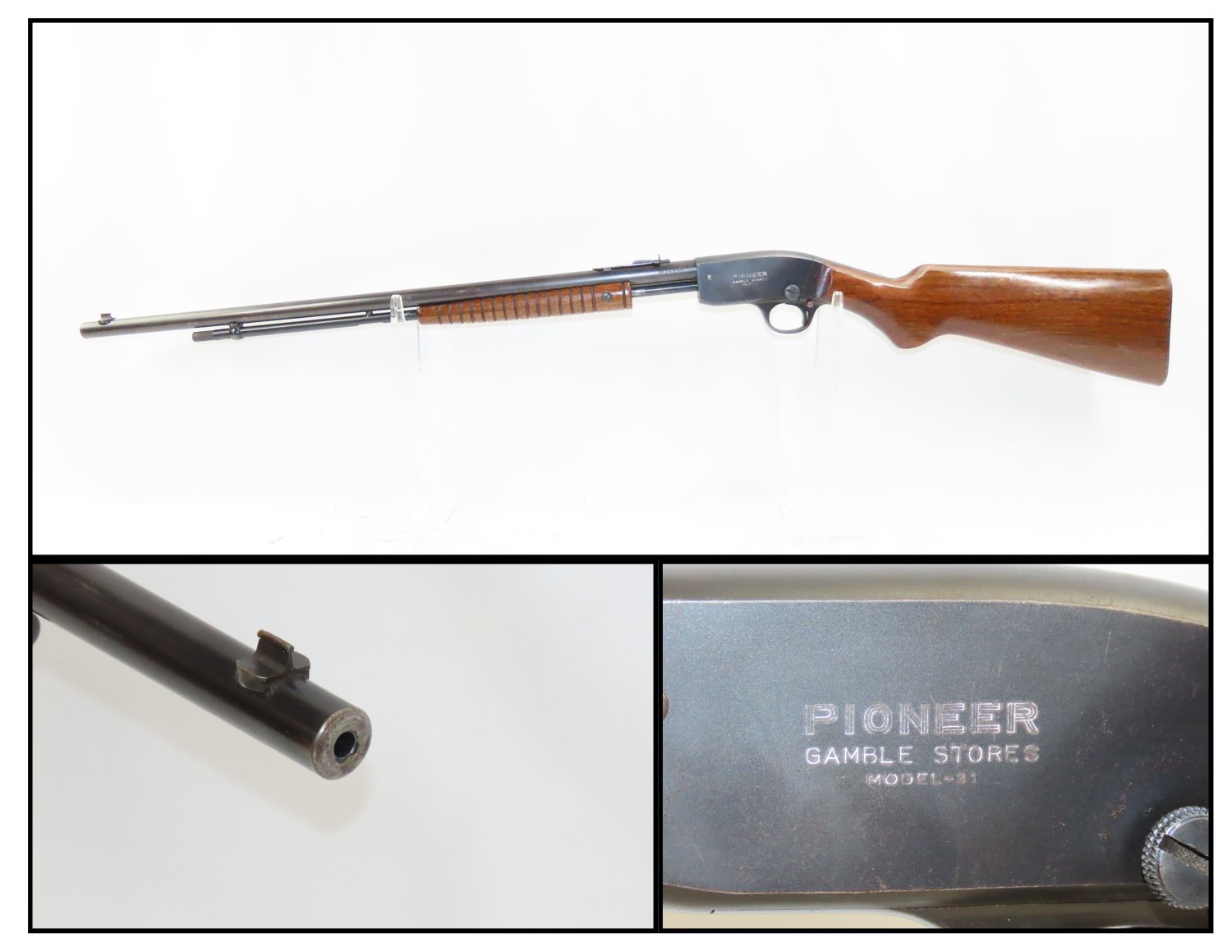 Savage Gamble Stores Pioneer Model 31 Slide Action Rifle 8.10.21 C&R ...