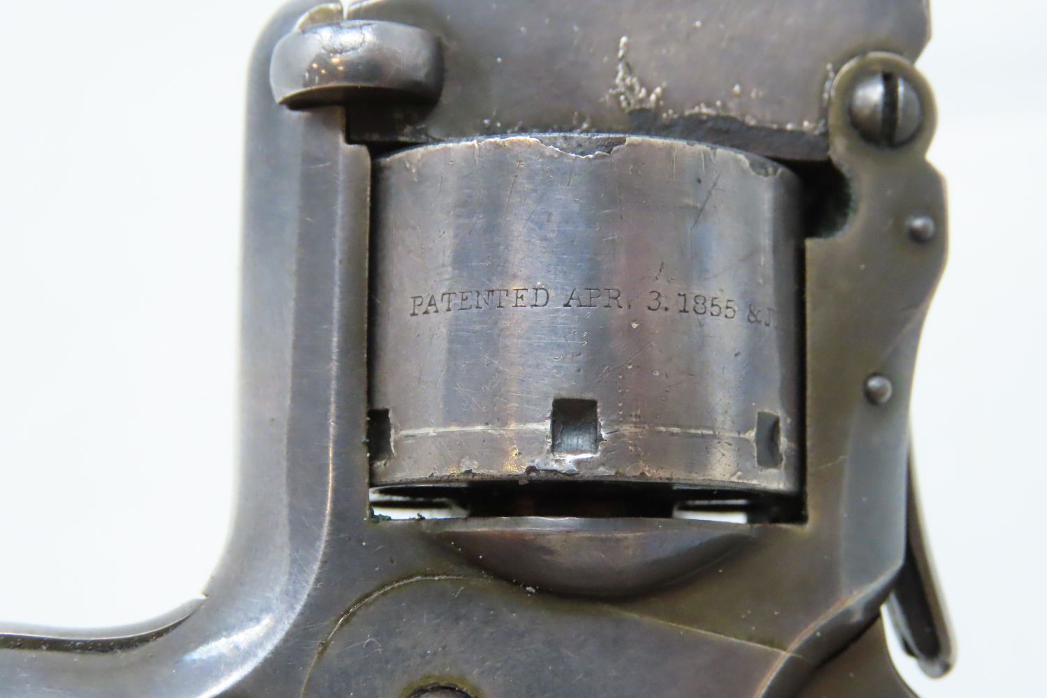 Smith & Wesson No. 1 Second Issue Spur Trigger Revolver with Gutta ...