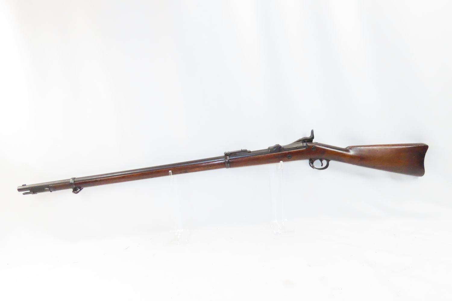 Springfield Model 1888 Trapdoor Rifle with Ramrod Bayonet 7.22.21 C&R ...